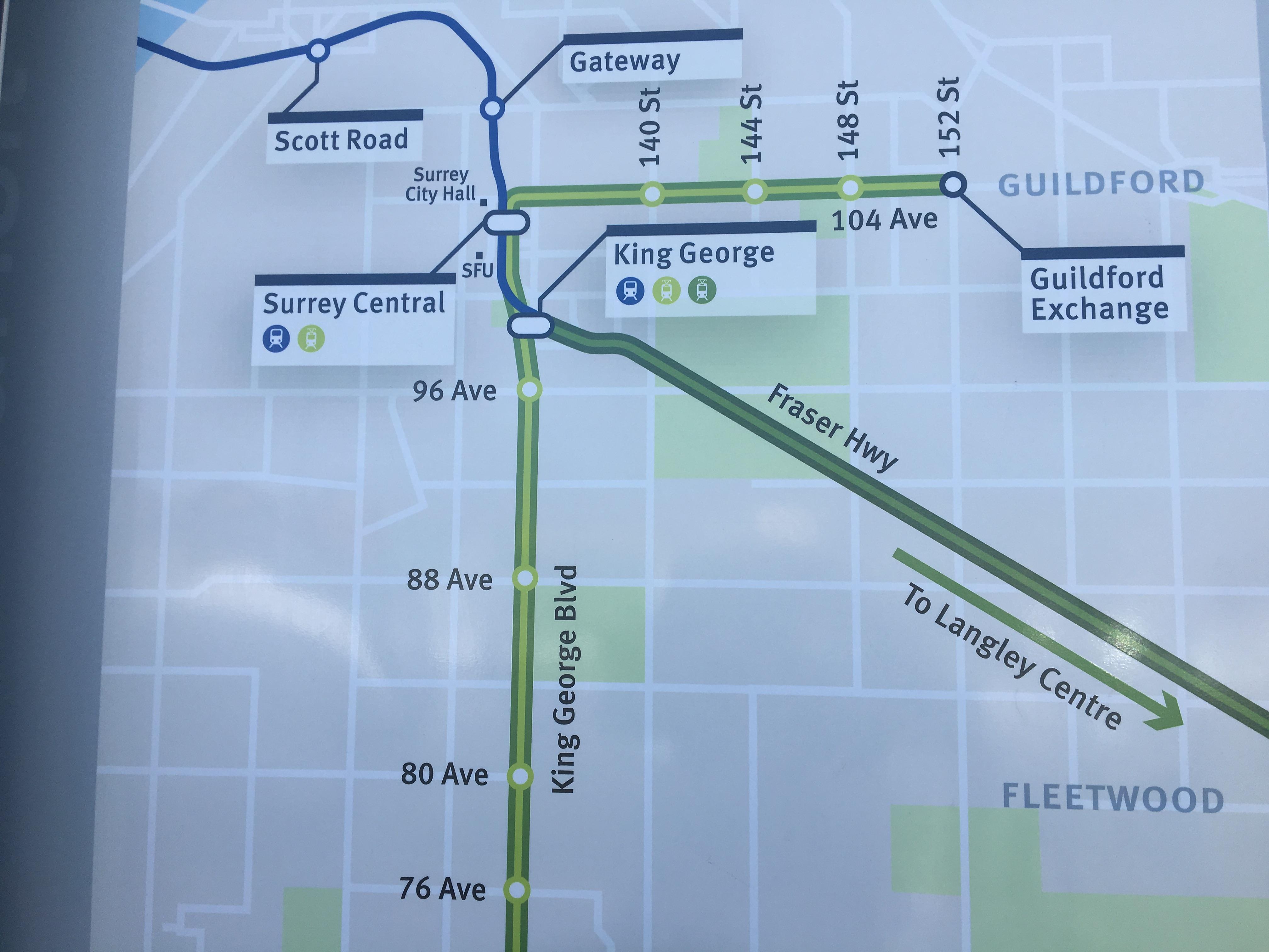 Opération séduction pour le train léger sur rail à Surrey | Radio-Canada.ca