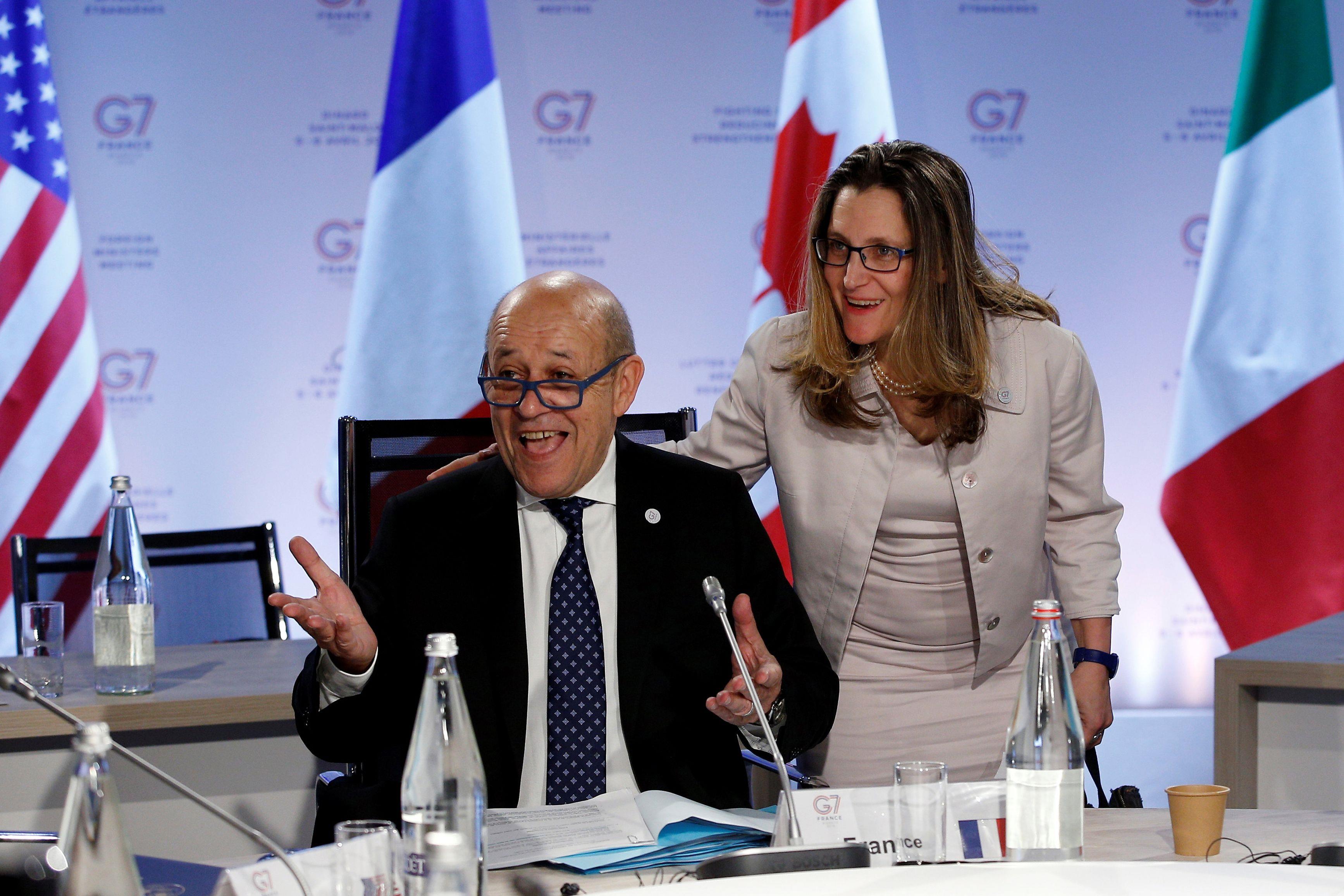 Au G7, des divergences voient le jour à propos du Moyen-Orient | Radio ...