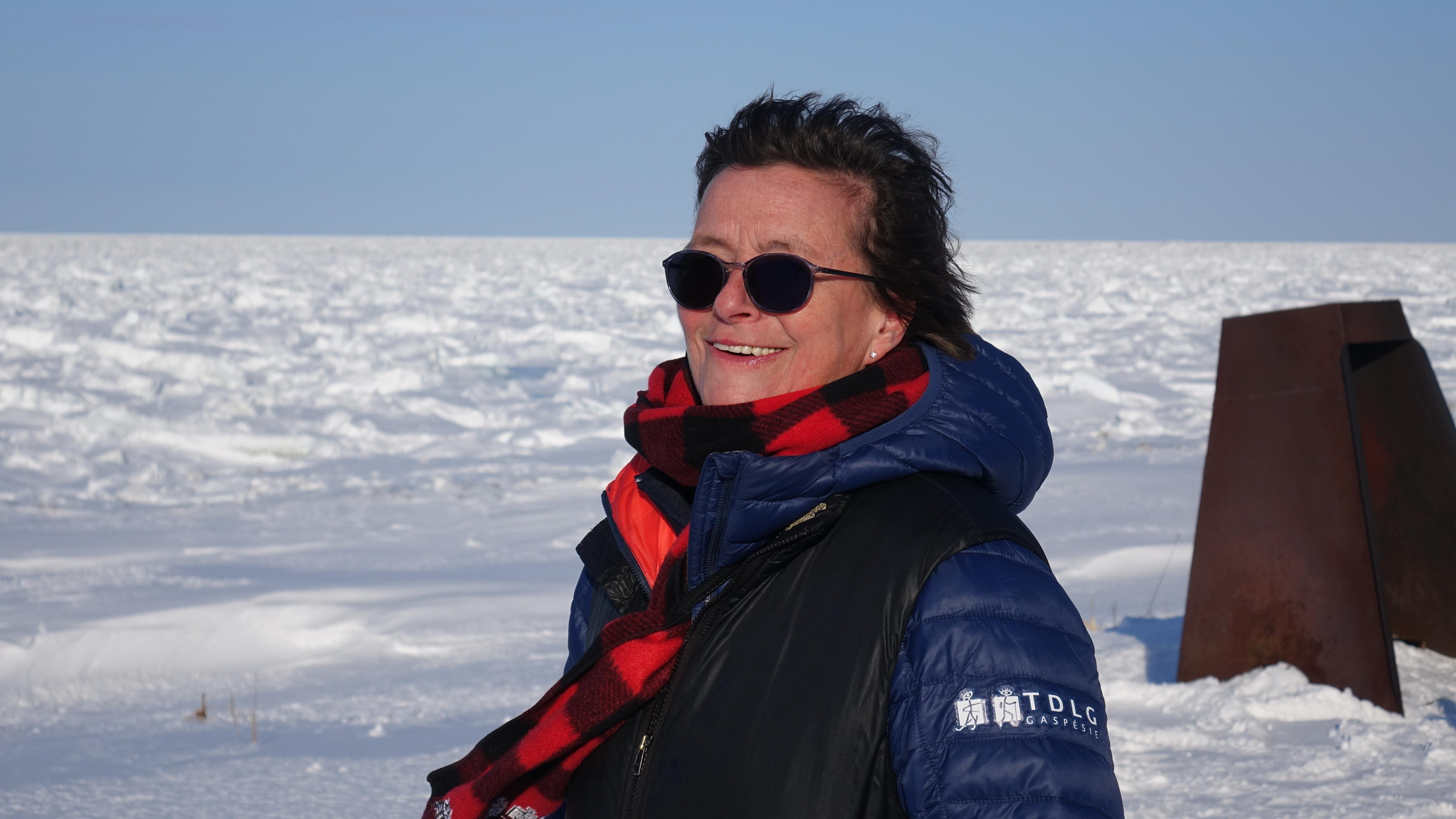 Mélanie Joly accueille les participants de la Traversée de la Gaspésie ...