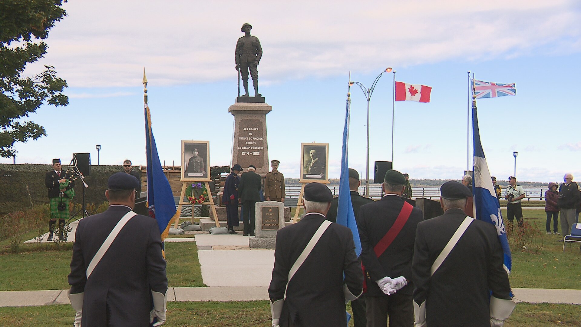 Rimouski commémore ses anciens combattants de la Première Guerre ...