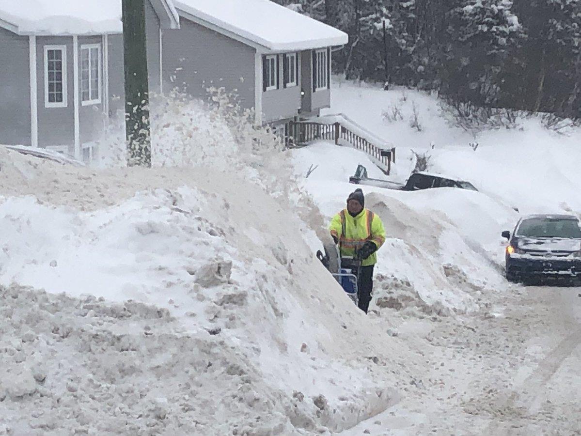 Un blizzard s’abat sur Terre-Neuve | Radio-Canada.ca
