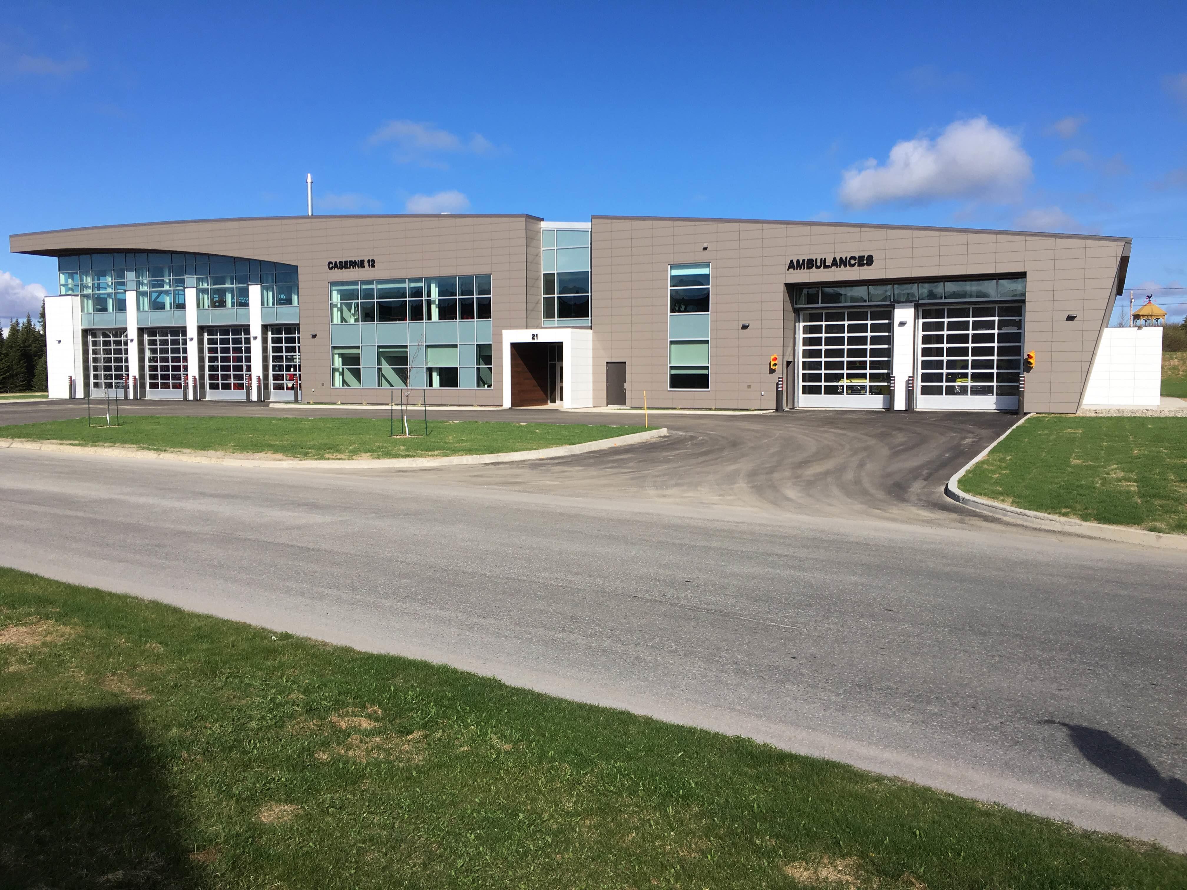 Inauguration de la nouvelle caserne de pompiers à Fermont | Radio-Canada.ca
