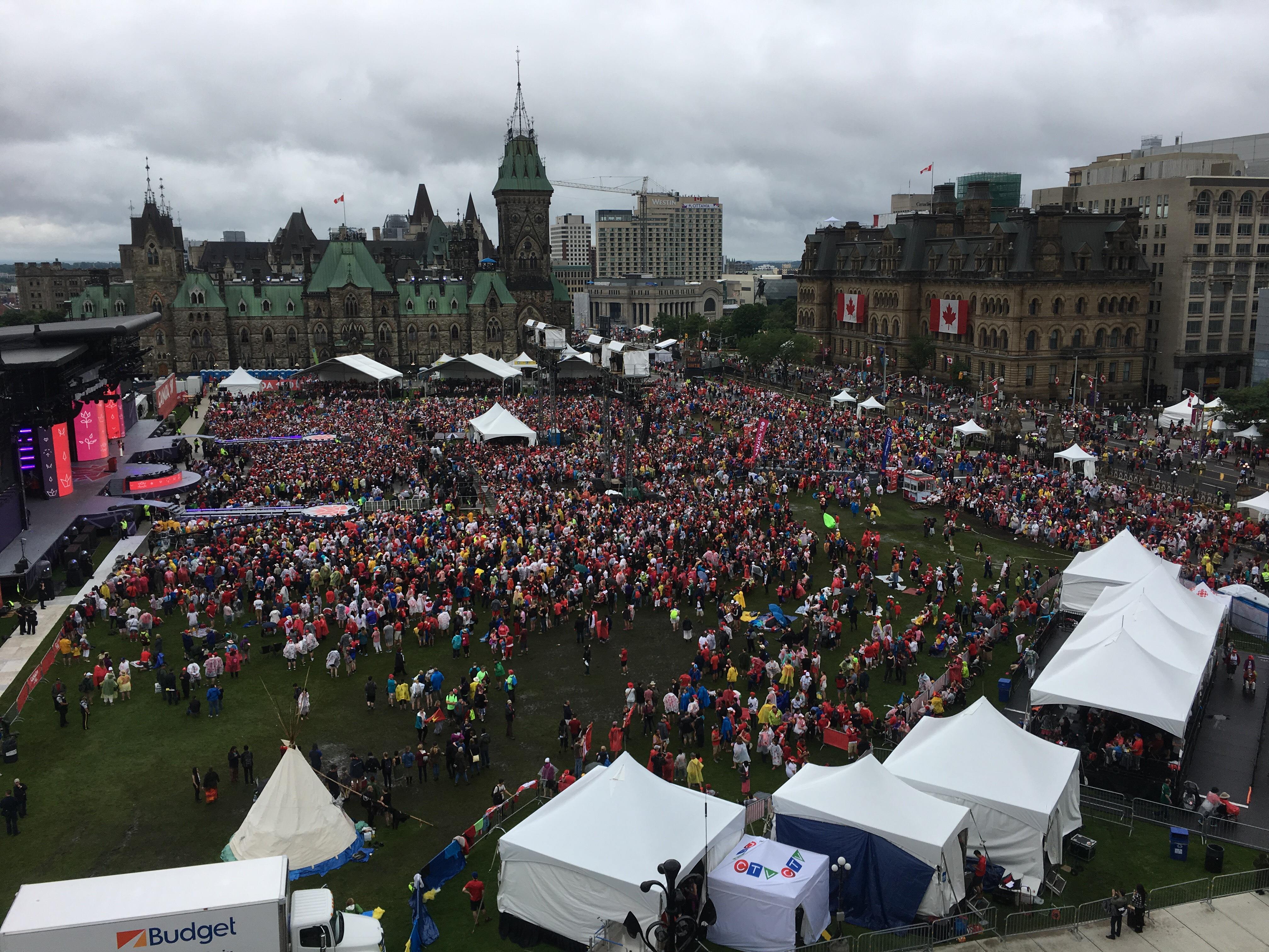 Les célébrations de la fête du Canada à Ottawa en images | Radio-Canada.ca