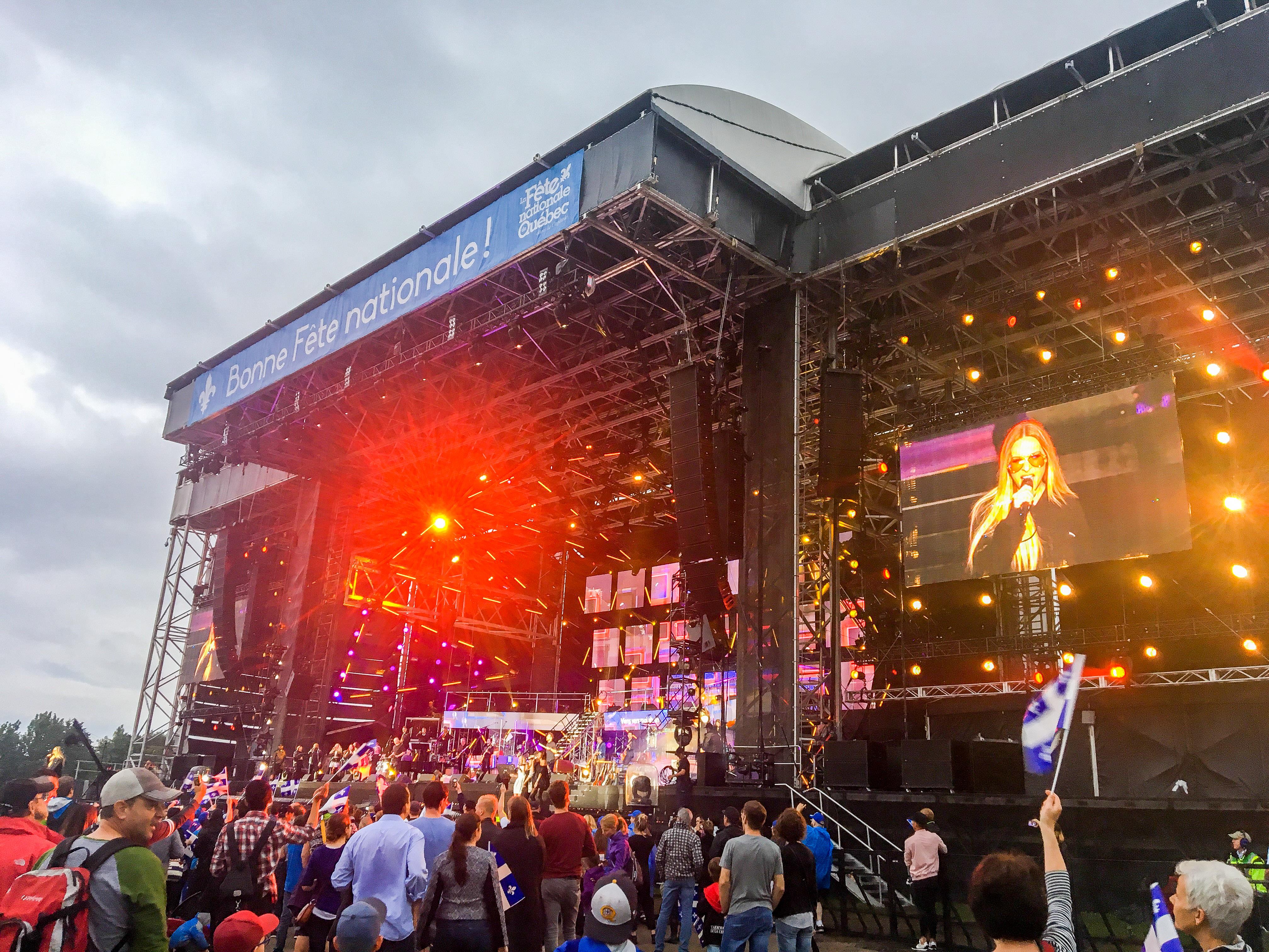 La fête nationale épargnée par les averses à Québec | Radio-Canada.ca