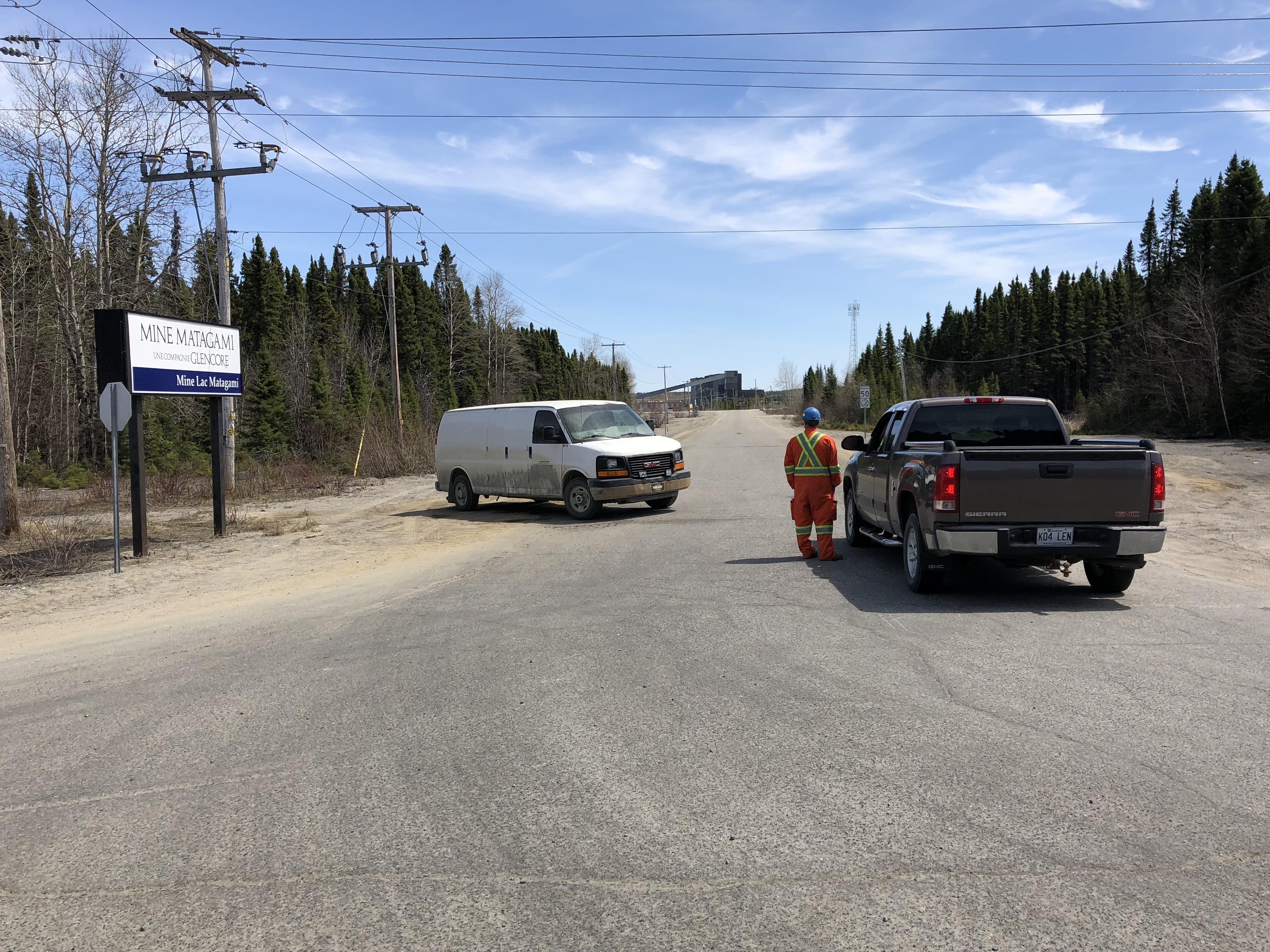 Incendie majeur à Mine Matagami | Radio-Canada.ca