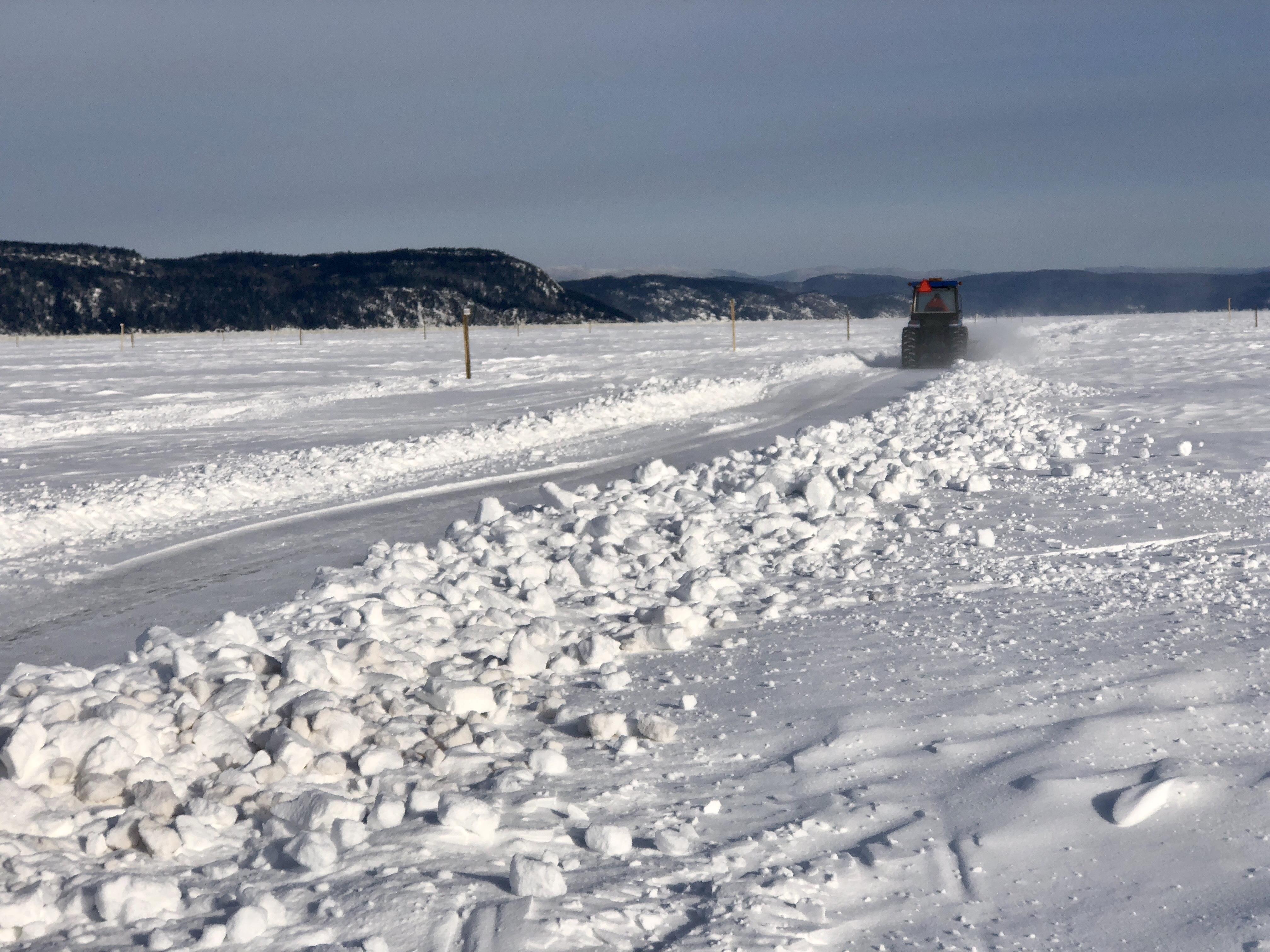 Un pas de plus vers la saison de pêche blanche à La Baie | Radio-Canada.ca