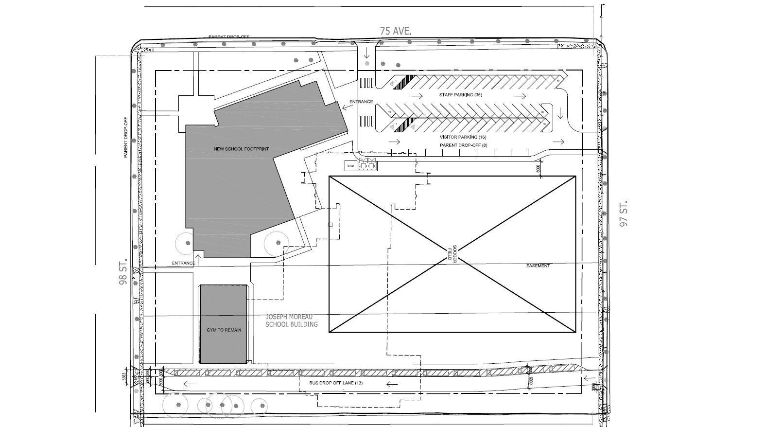 Un premier regard sur la nouvelle École Joseph-Moreau | Radio-Canada.ca
