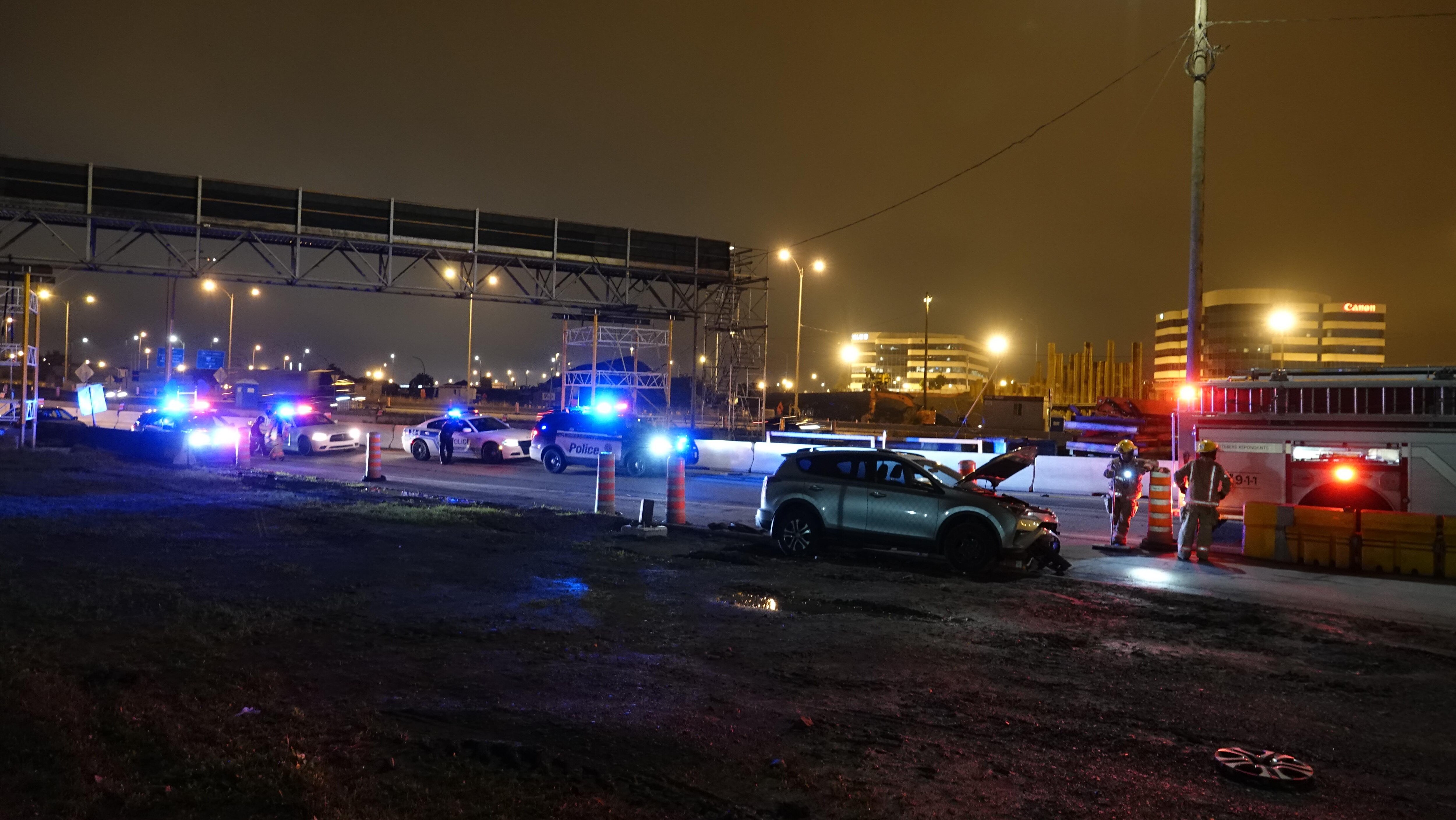 Un homme arrêté au terme d'une poursuite sur l’A-13 | Radio-Canada.ca