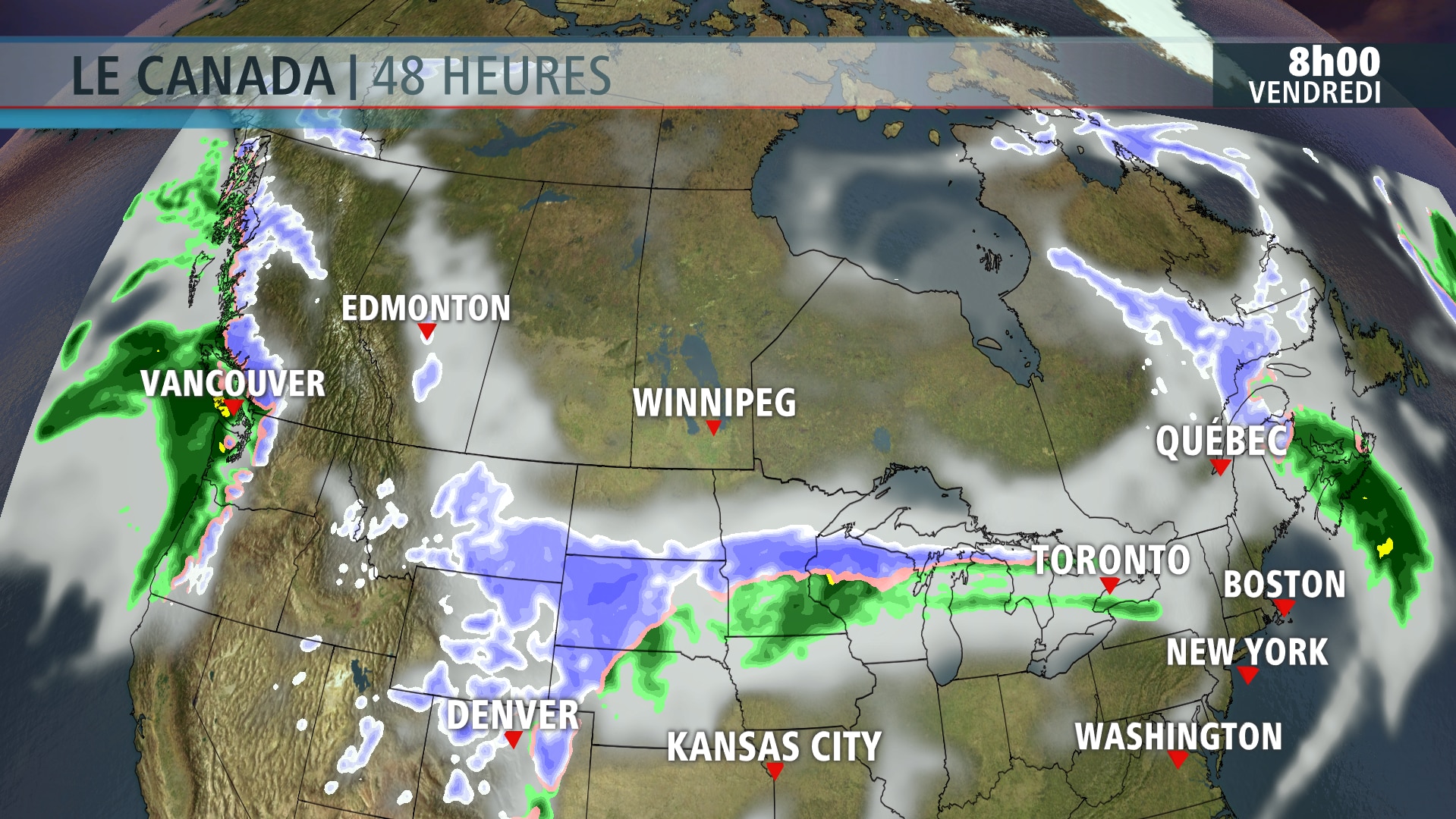 Encore de la neige ce week-end à Québec | Radio-Canada.ca