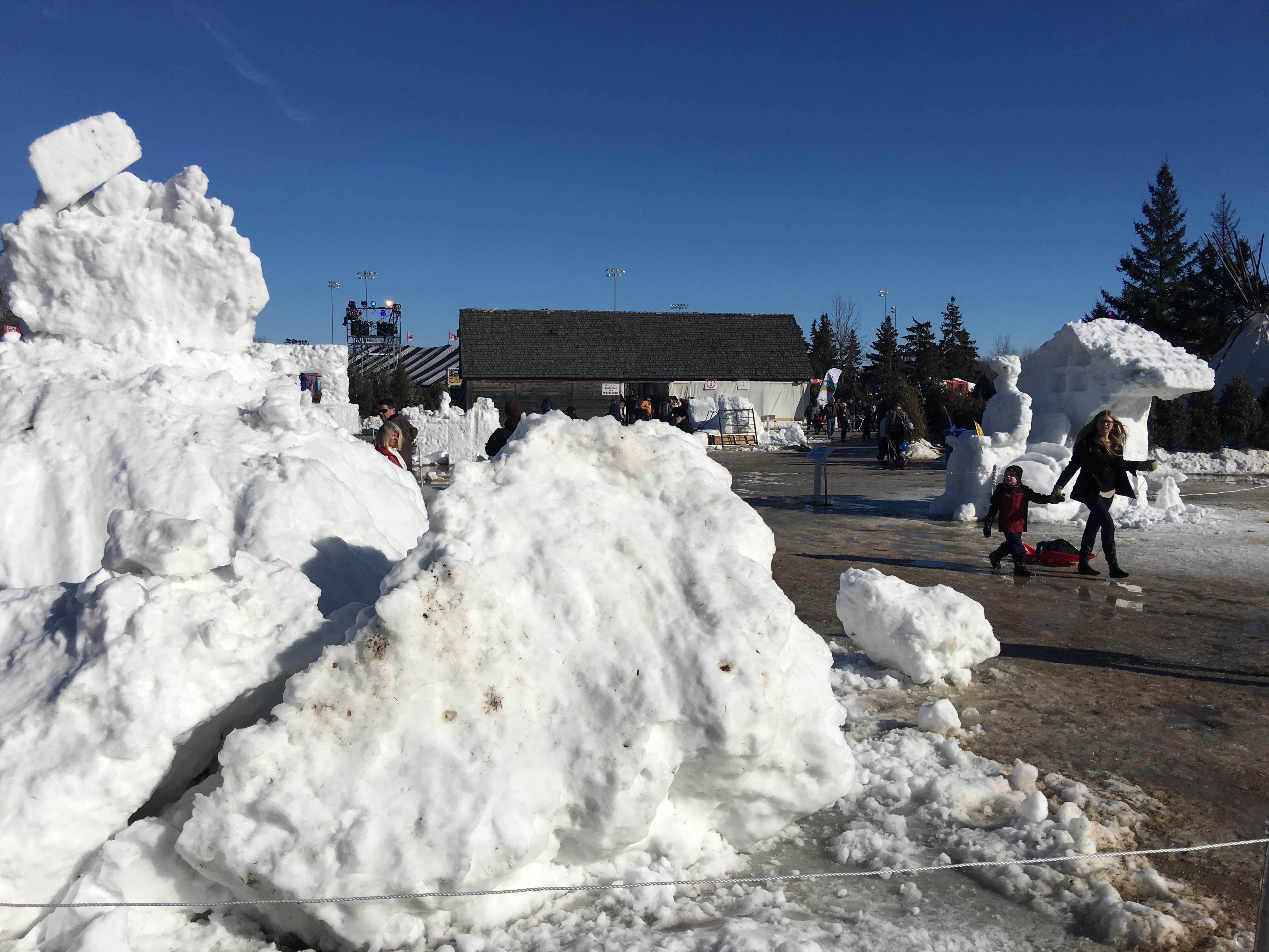 Un 48e Festival du Voyageur marqué par le temps doux du premier samedi ...