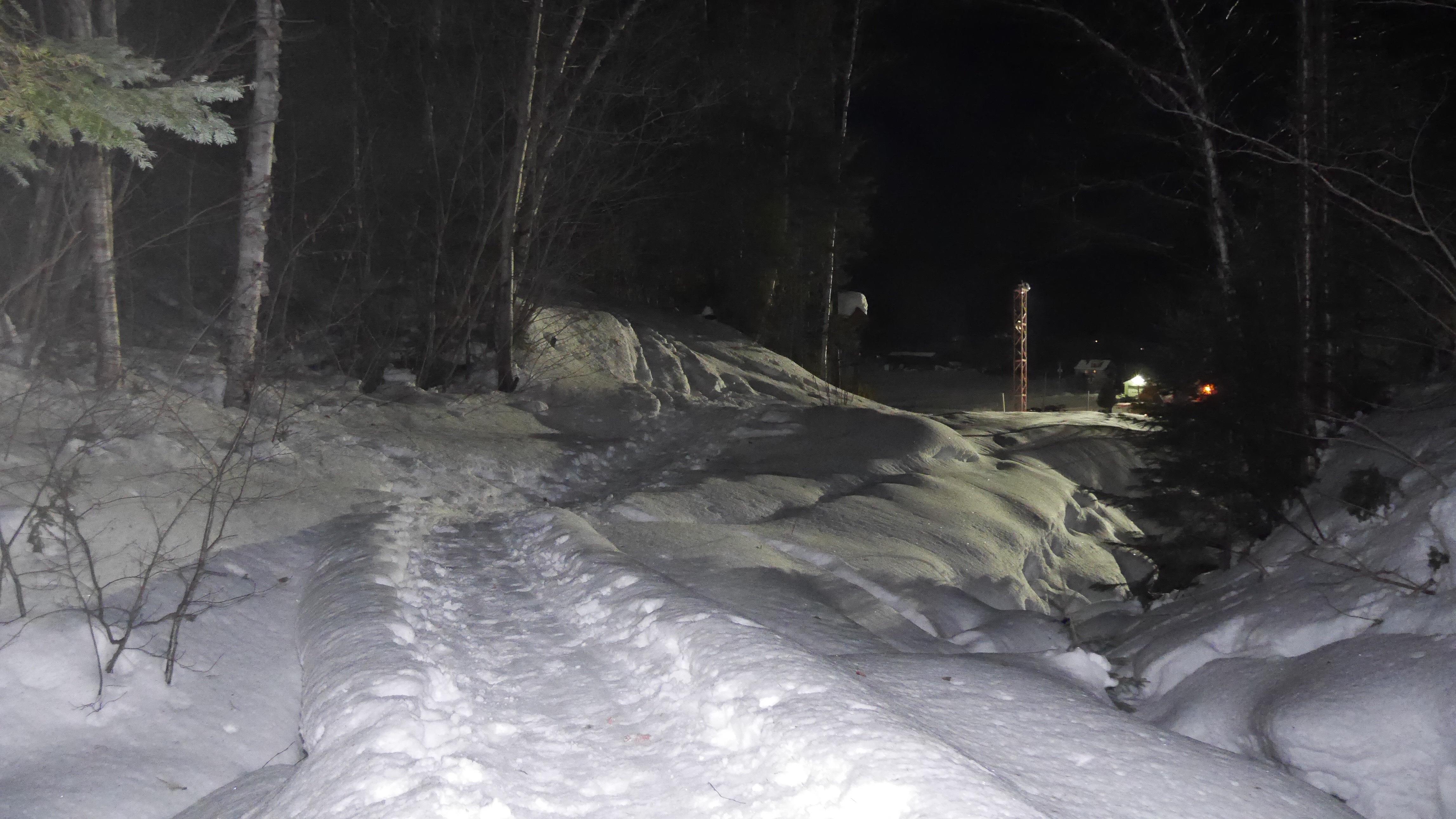 Un sentier de « skimo » au centre de ski Mont-Castor | Radio-Canada.ca