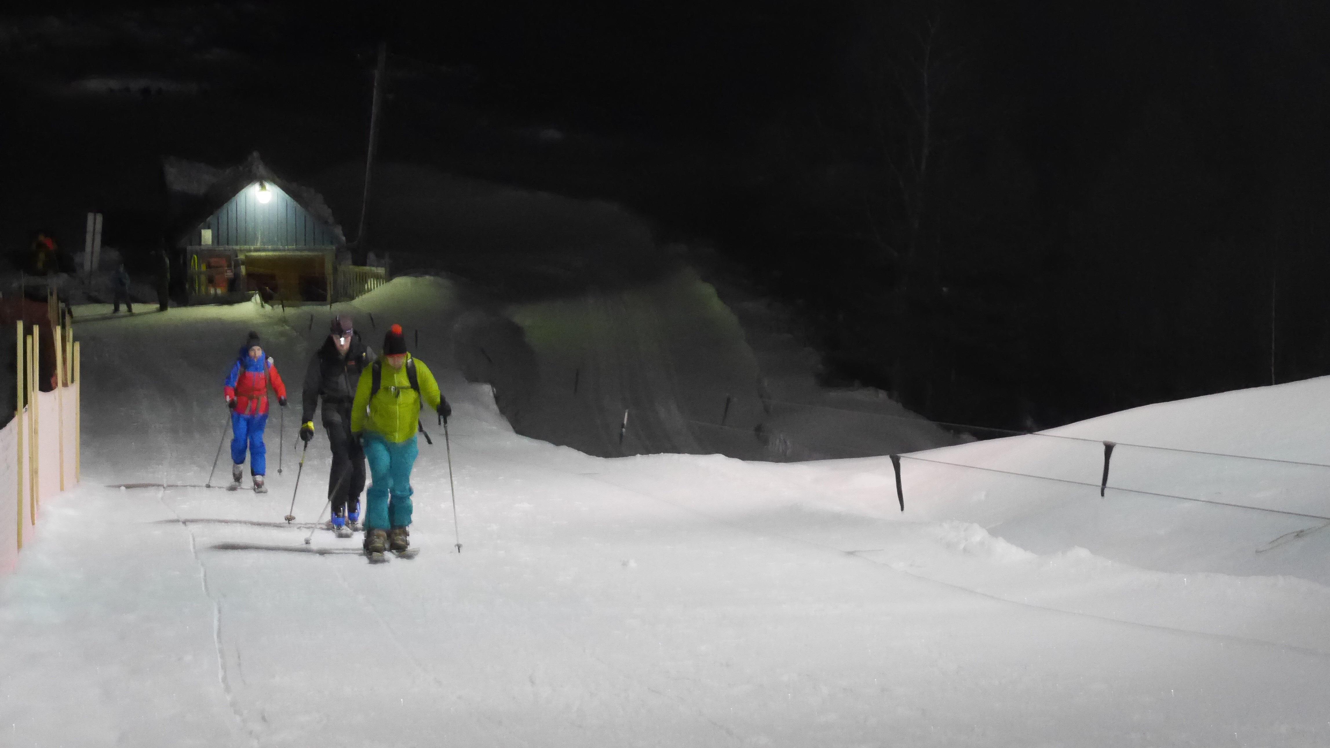 Un sentier de « skimo » au centre de ski Mont-Castor | Radio-Canada.ca