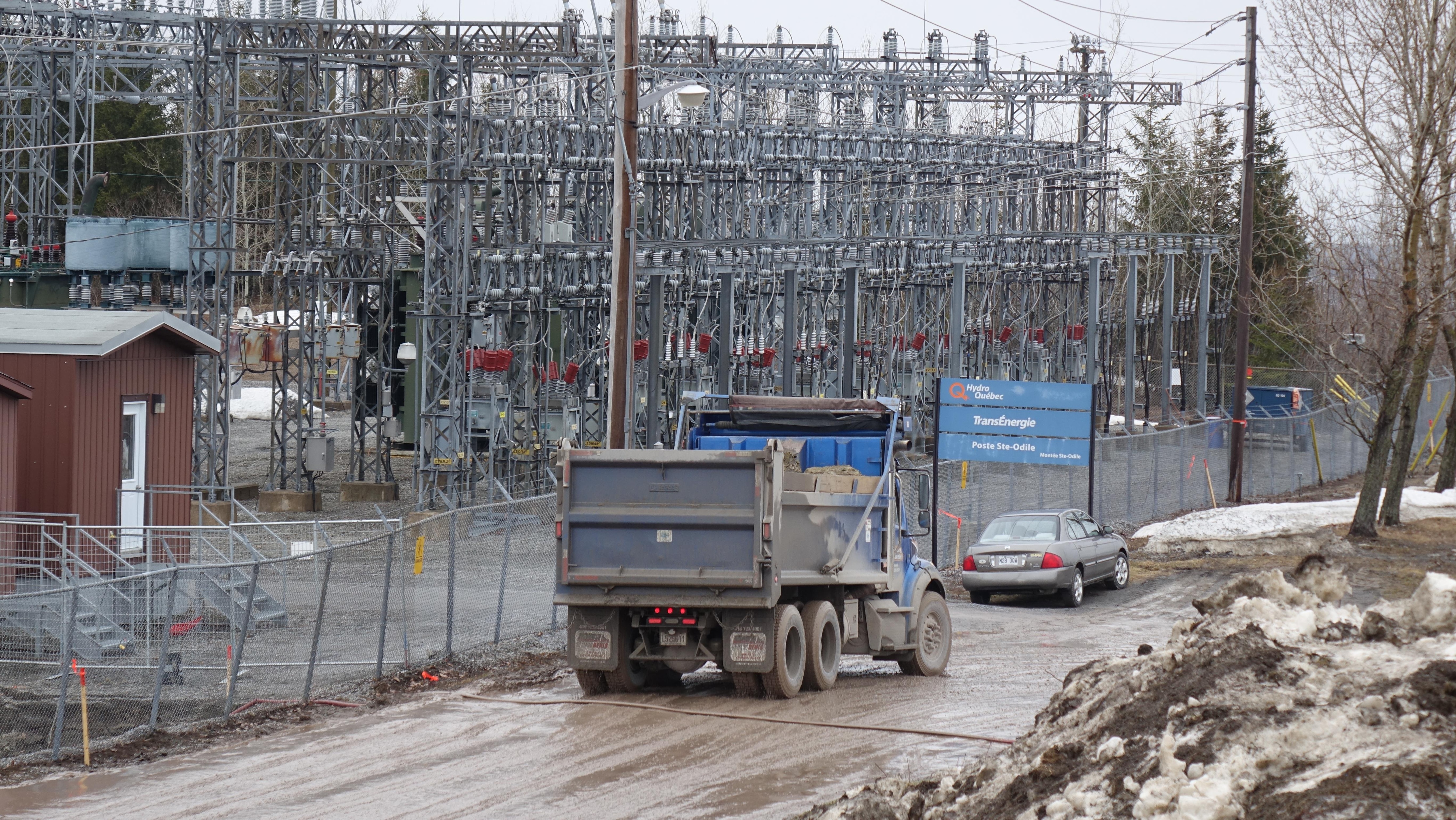 Hydro-Québec construit un nouveau poste de distribution à Rimouski ...