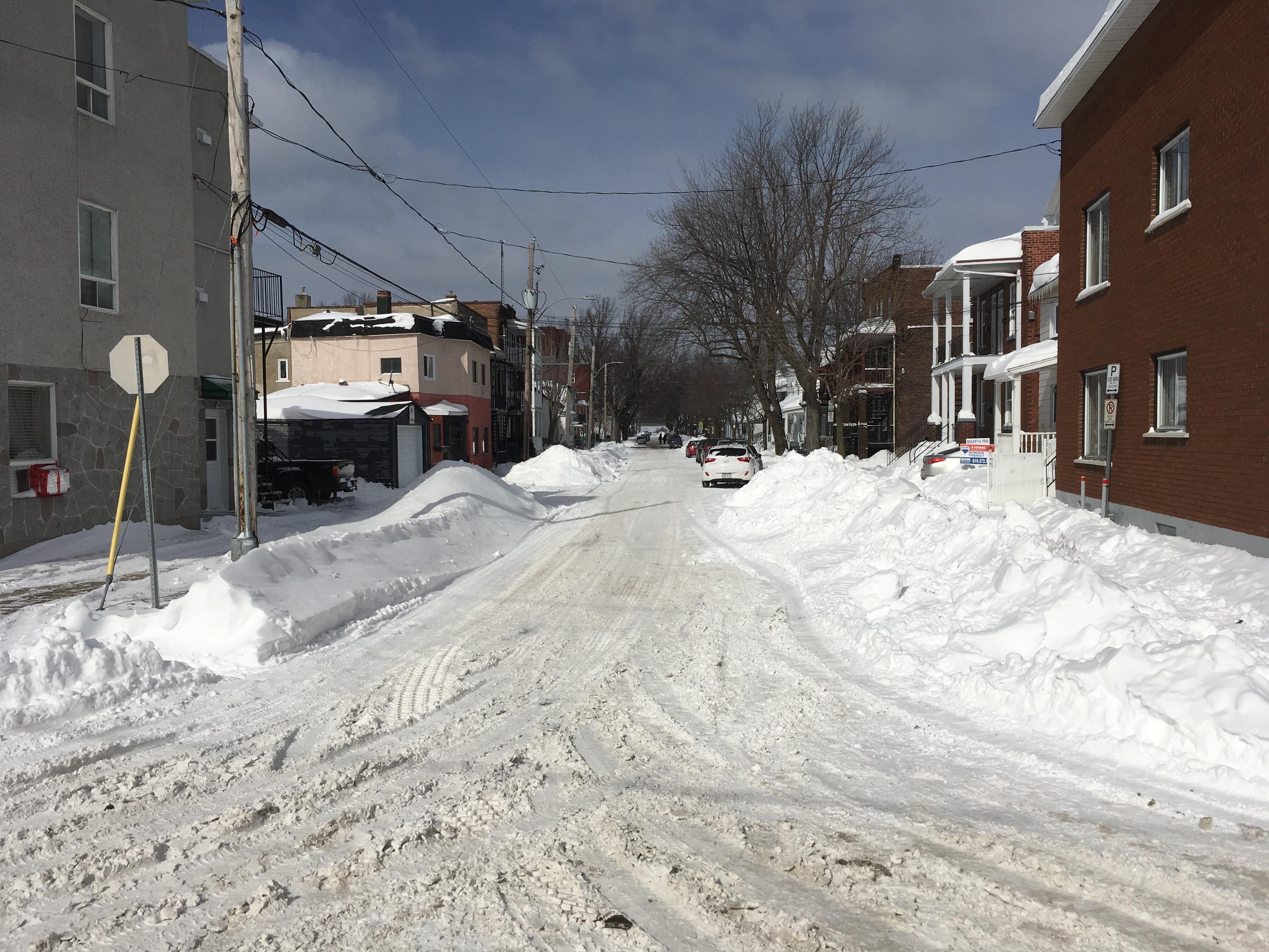 Déneigement : patience, demande Trois-Rivières | Radio-Canada.ca