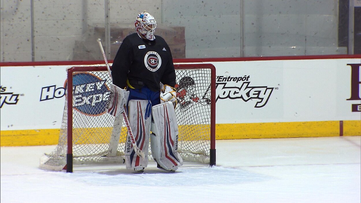 Al Montoya de retour à l'entraînement | Radio-Canada