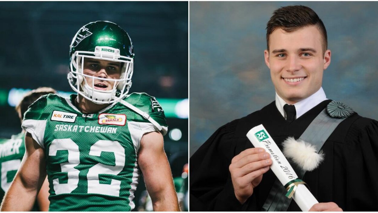 Alexandre Gagné des Roughriders prépare déjà son après-carrière | Radio ...