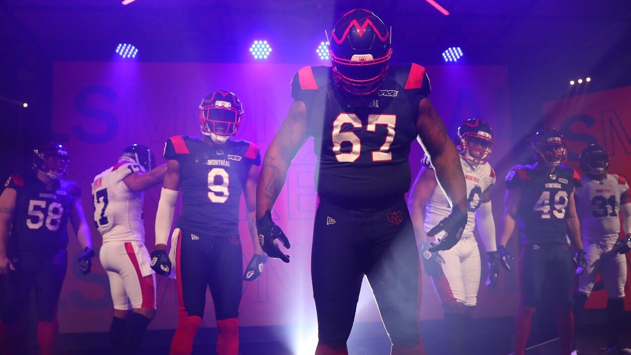 Les Alouettes dévoilent leurs nouvelles couleurs | Radio-Canada