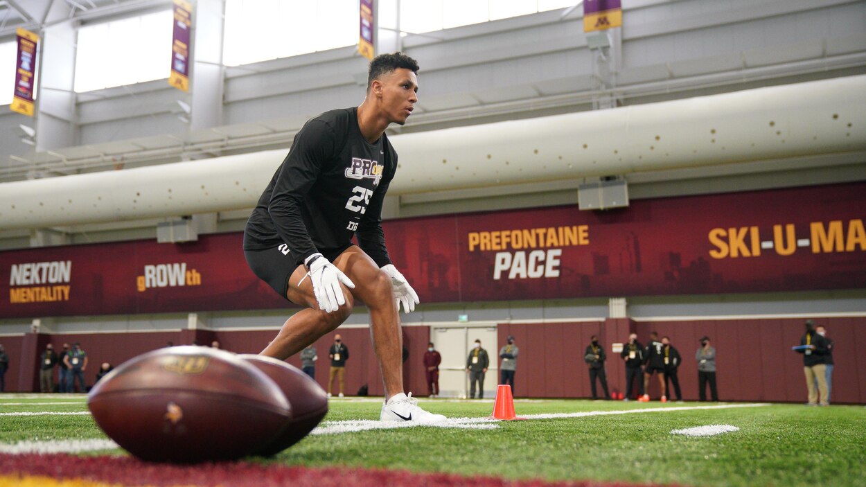 Benjamin St-Juste convaincu qu’il sera repêché dans la NFL | Radio-Canada