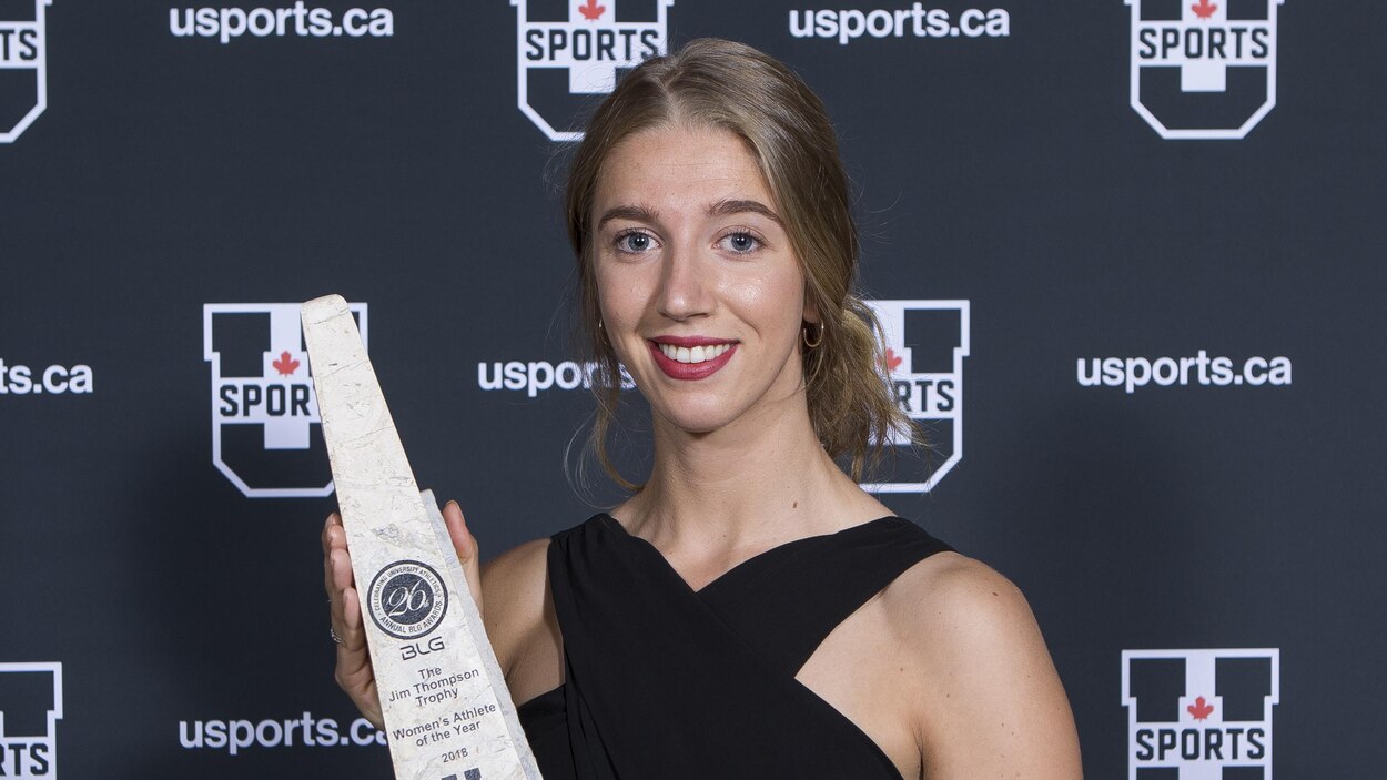 Marie-Alex Bélanger est la meilleure athlète universitaire au Canada ...