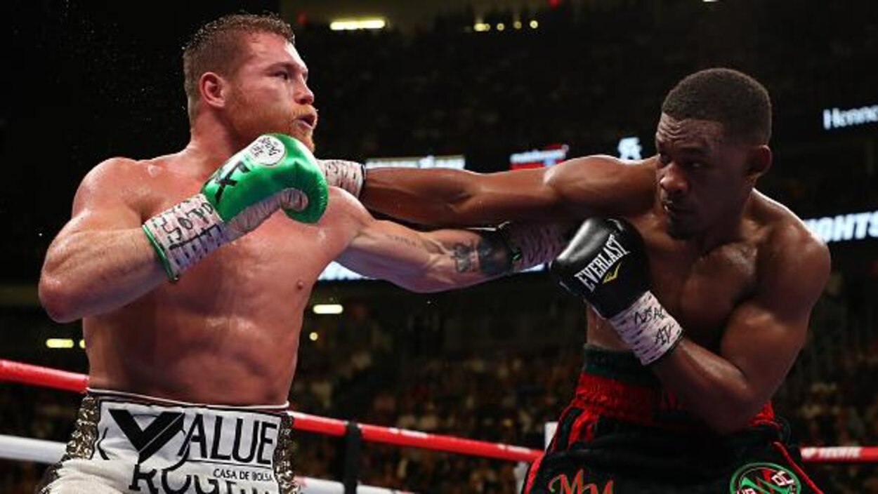 Canelo Alvarez ajoute la ceinture des poids moyens de l'IBF à sa ...