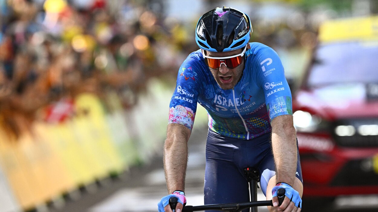 Les ambitions de Houle, Boivin et Woods au Tour de France | Radio-Canada