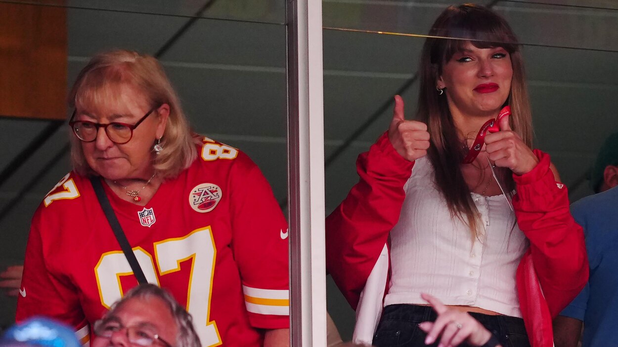 L’effet Taylor Swift sur le « 87 » des Chiefs de Kansas City | Radio-Canada