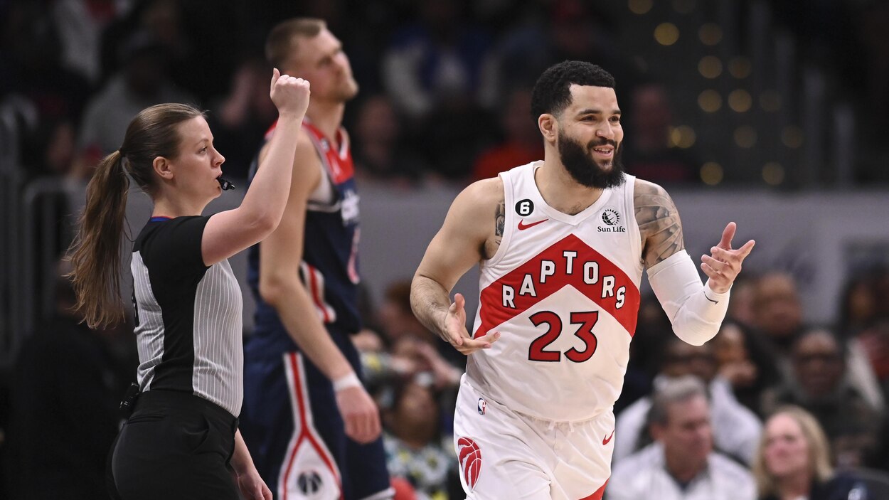 Fred VanVleet sort un lapin de son chapeau face aux Wizards en ...