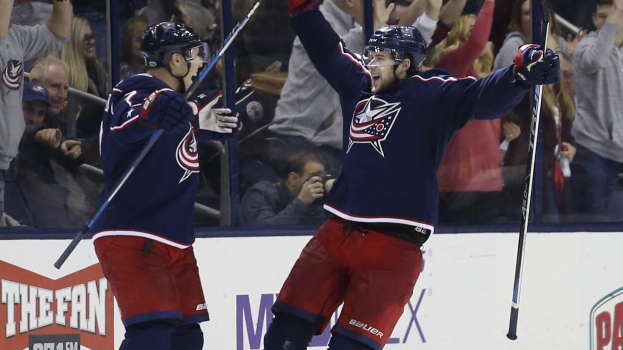 Huitième gain en neuf matchs pour les Blue Jackets | Radio-Canada
