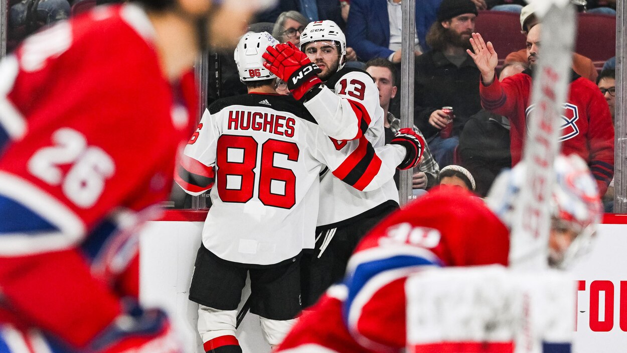 Le Canadien s’affaisse devant la puissance offensive des Devils | Radio ...
