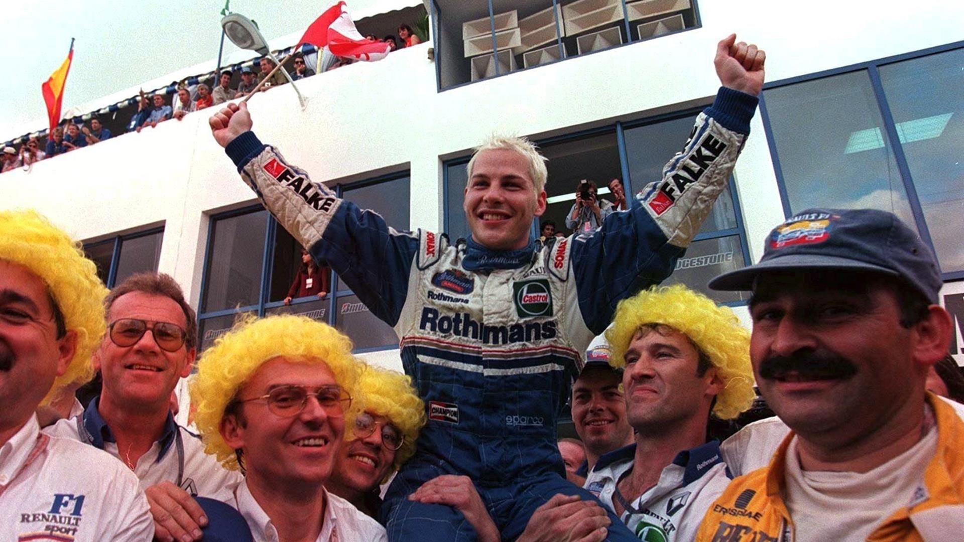 Il y a 25 ans, Jacques Villeneuve devenait champion du monde de F1 ...