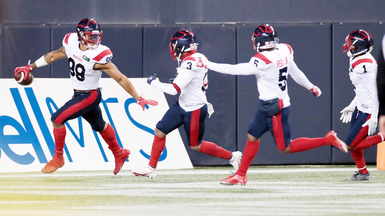 Jamal Davis II est de retour avec les Alouettes | Radio-Canada