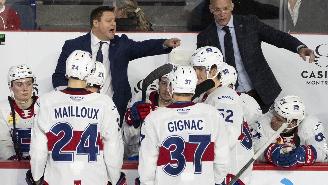 Jean-François Houle se voit toujours à la tête du Rocket | Radio-Canada