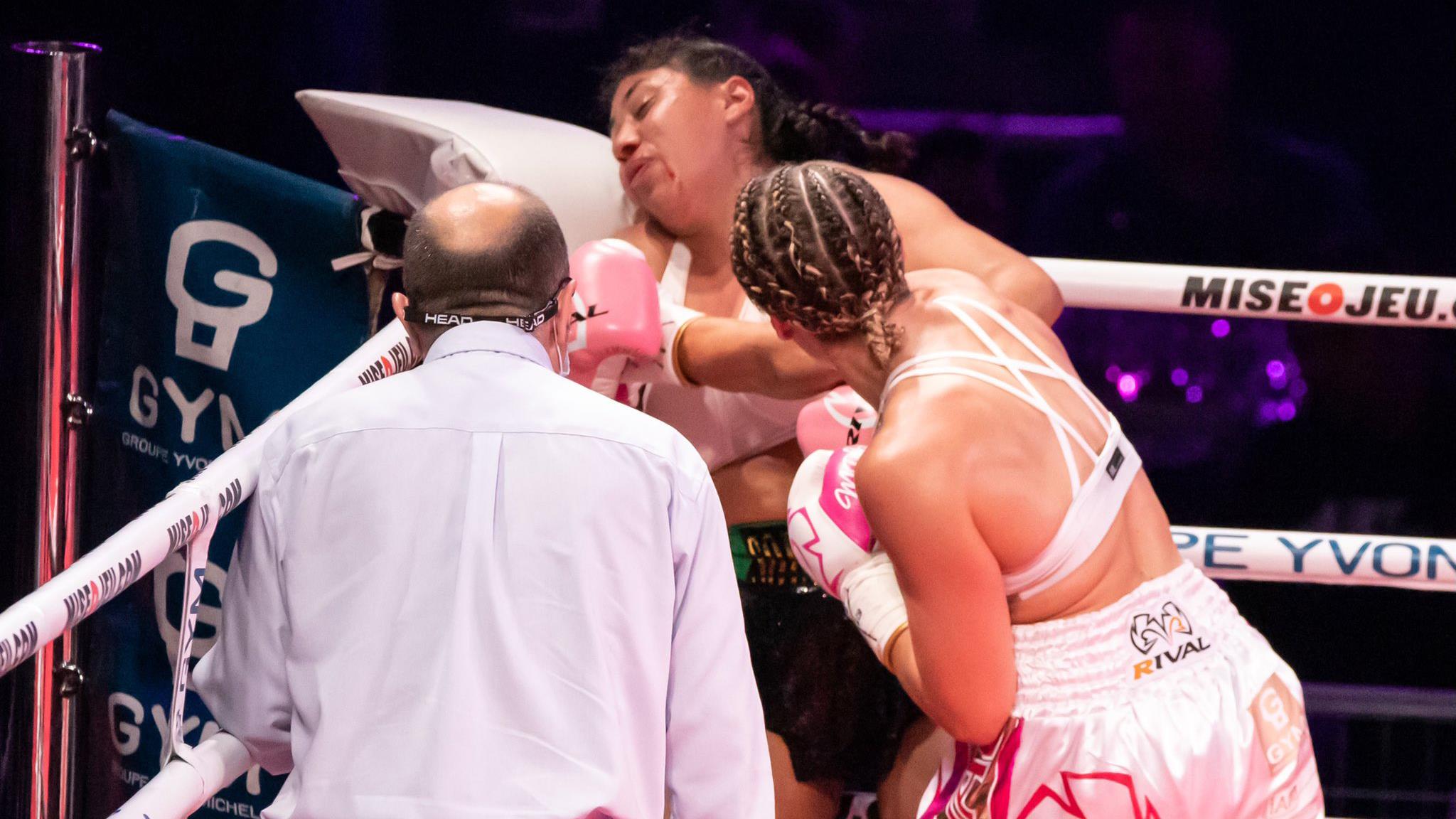 La boxeuse Marie-Pier Houle secouée par les images de son combat ...