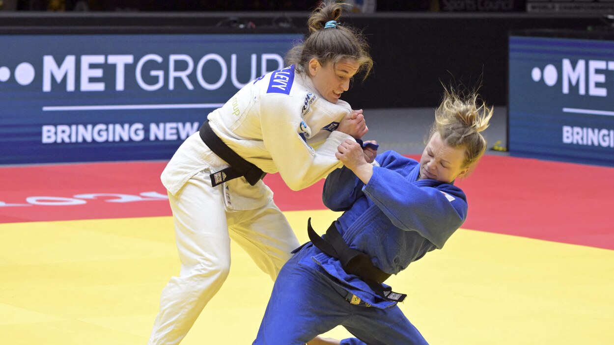 Mondiaux de judo d'Abou Dhabi : finale de bronze Jessica Klimkait c ...