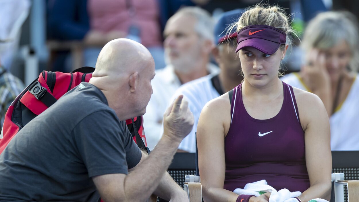 Eugenie Bouchard et la méthode Michael Joyce | Radio-Canada