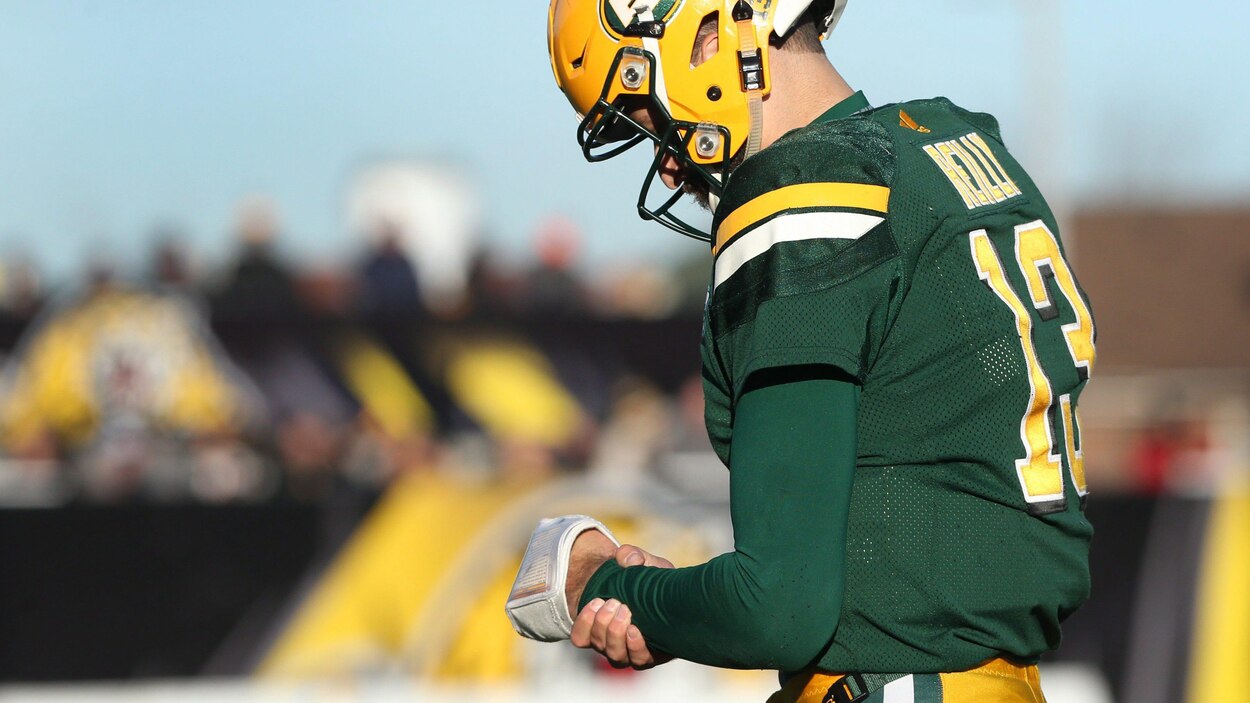 Mike Reilly dit qu'il n'est pas blessé | Radio-Canada