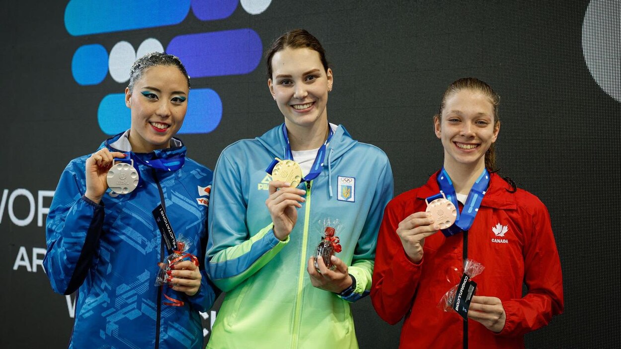 Audrey Lamothe en bronze à la Coupe du monde de Markham | Radio-Canada