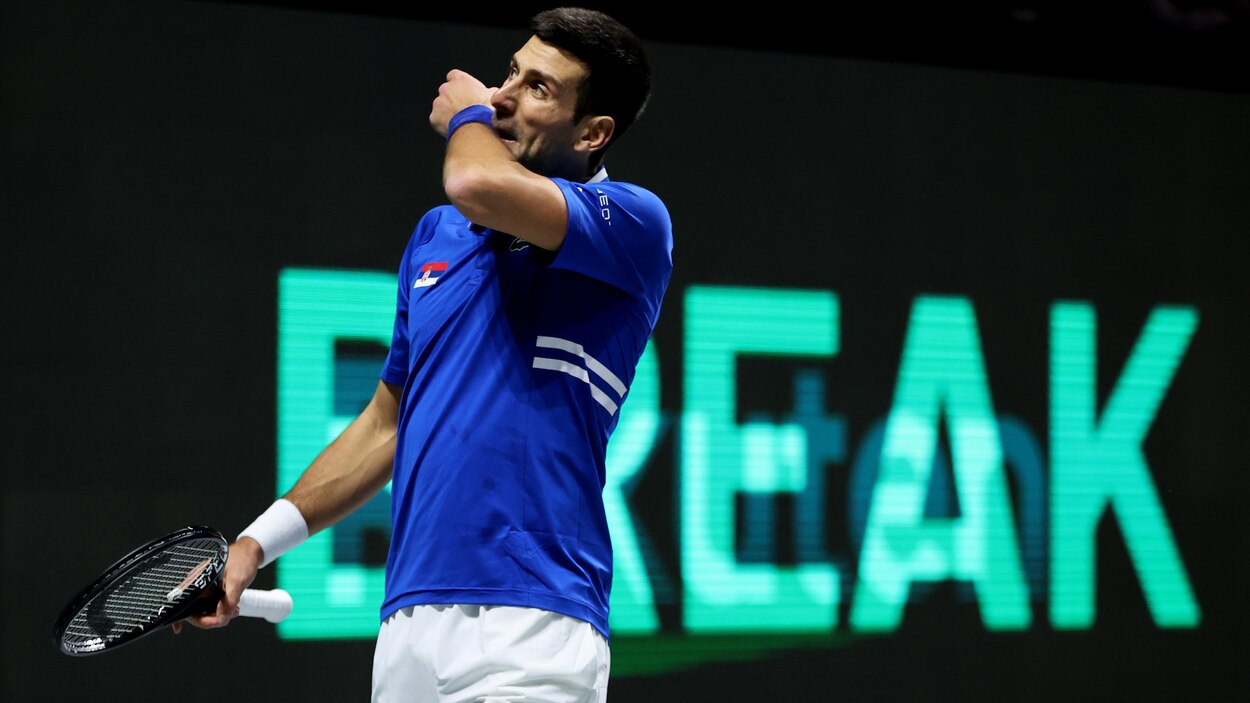 Novak Djokovic se retire du Masters de Miami à cause de son statut vaccinal | Radio-Canada