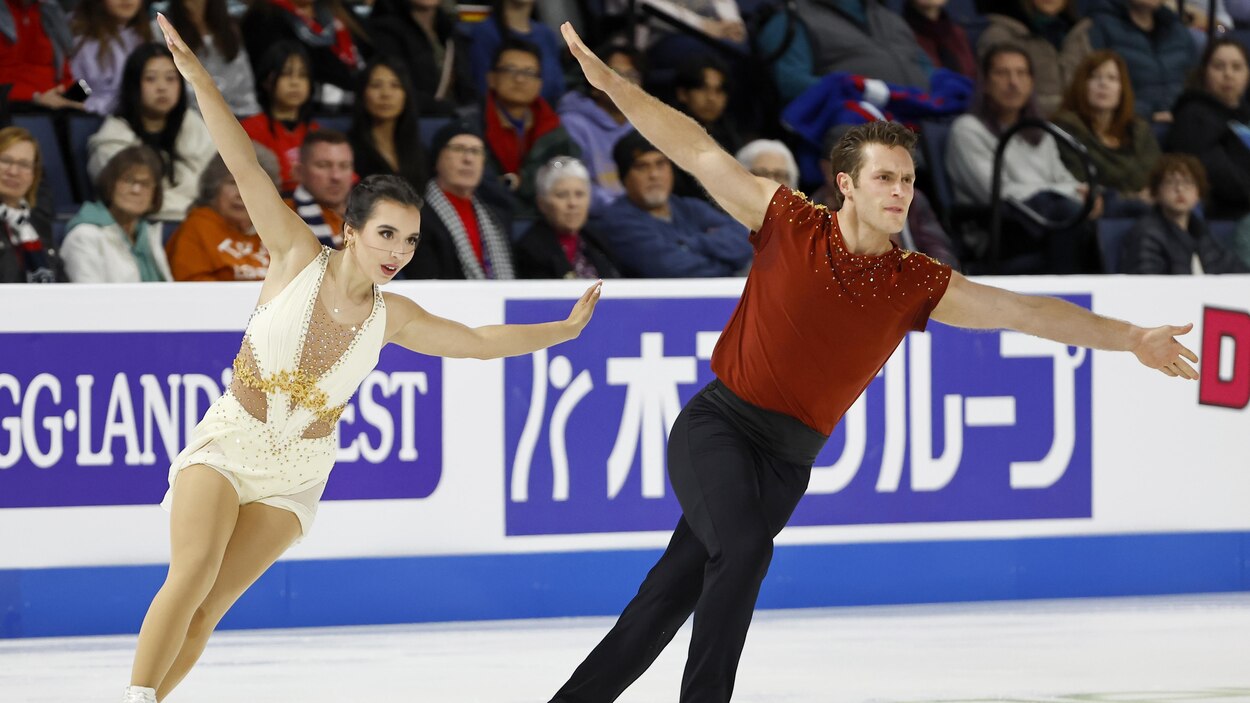 Lia Pereira et Trennt Michaud en argent à Skate America | Radio-Canada