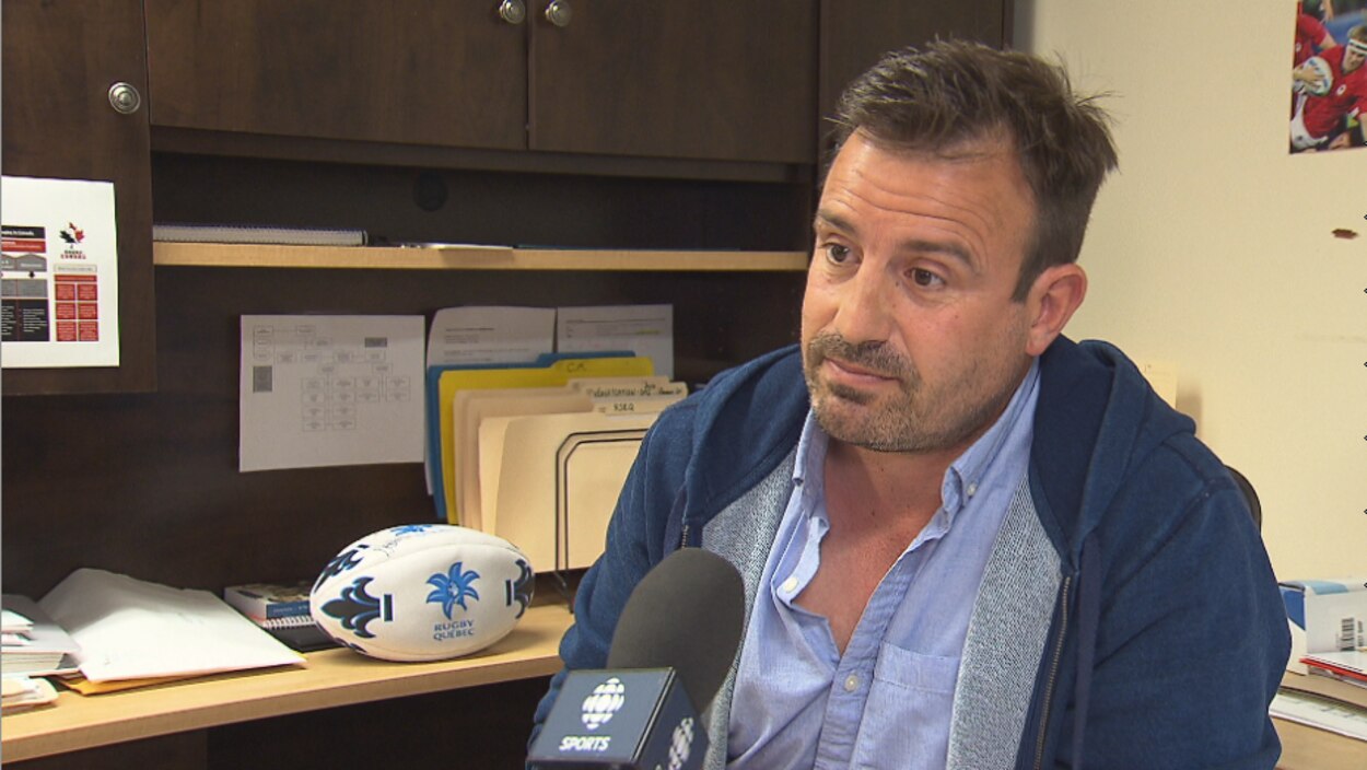 François Ratier, directeur général de Rugby Québec | Radio-Canada