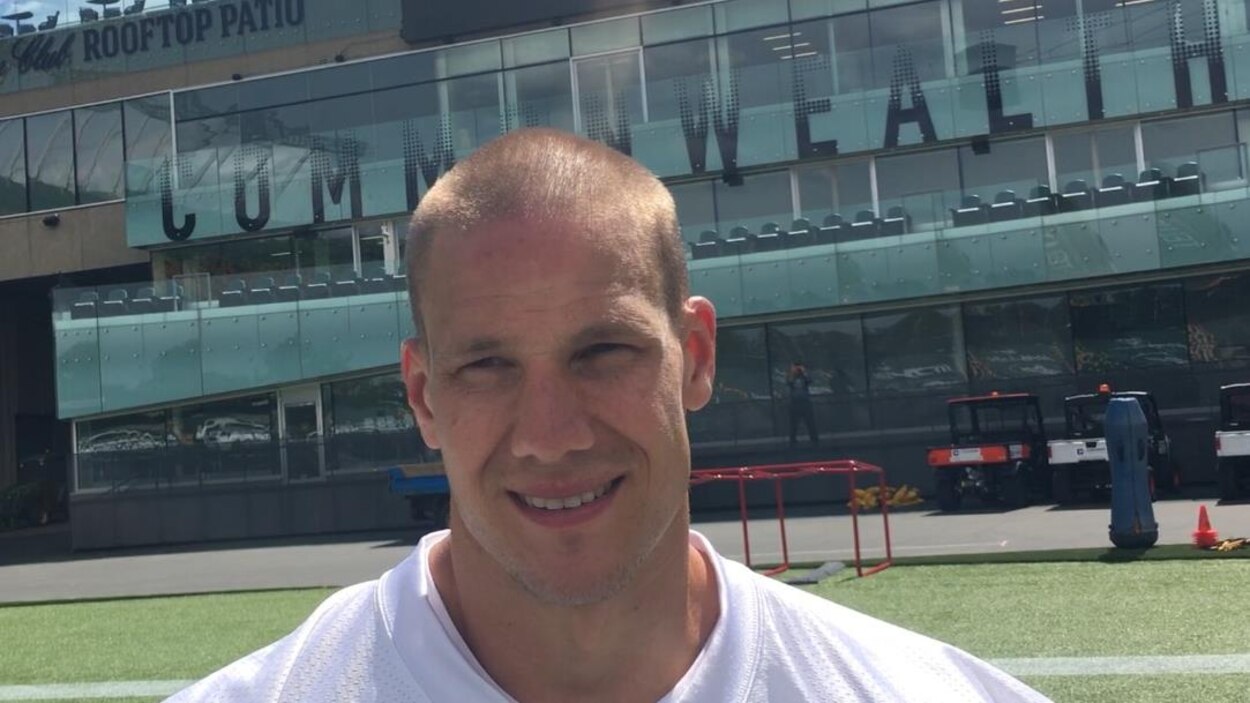 Samuel Giguère, déjà un fier Eskimo | Radio-Canada