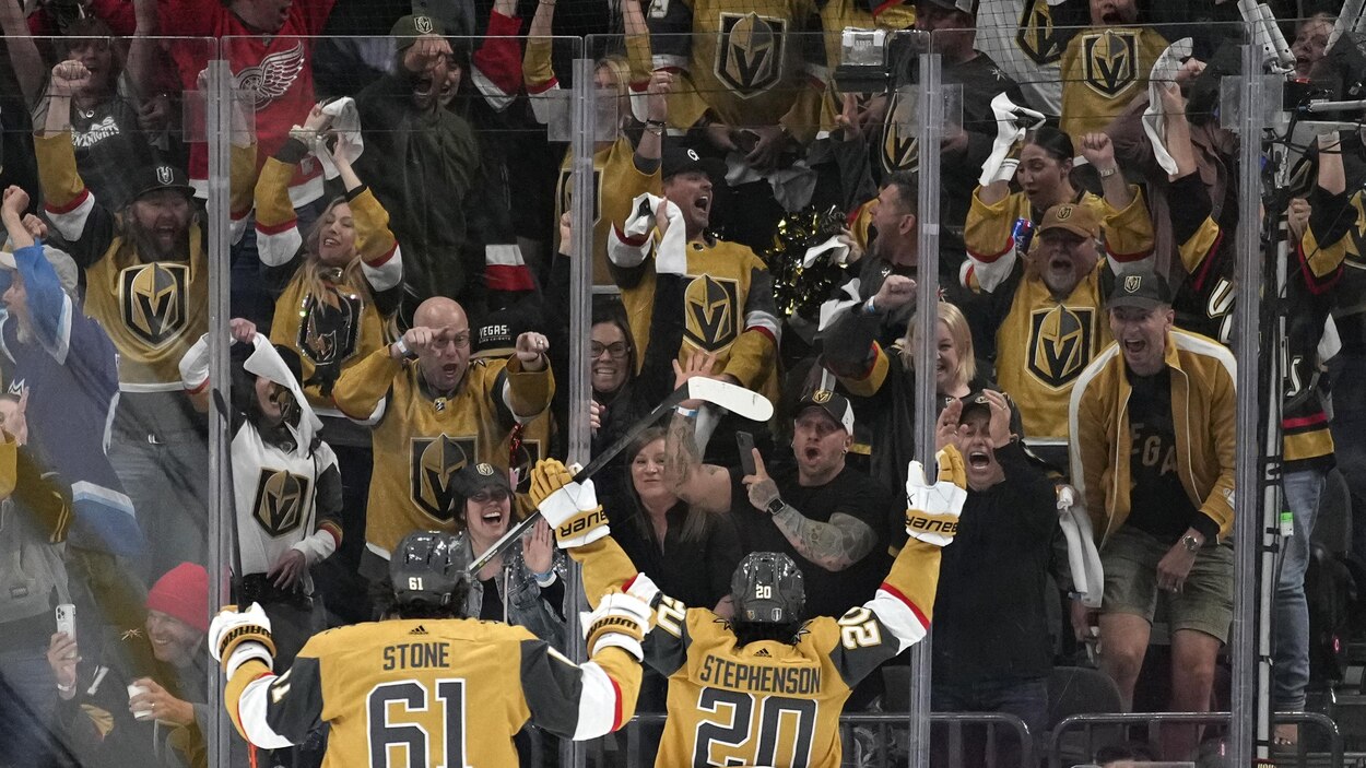 Les Golden Knights ne pensent pas déjà à soulever la coupe Stanley ...