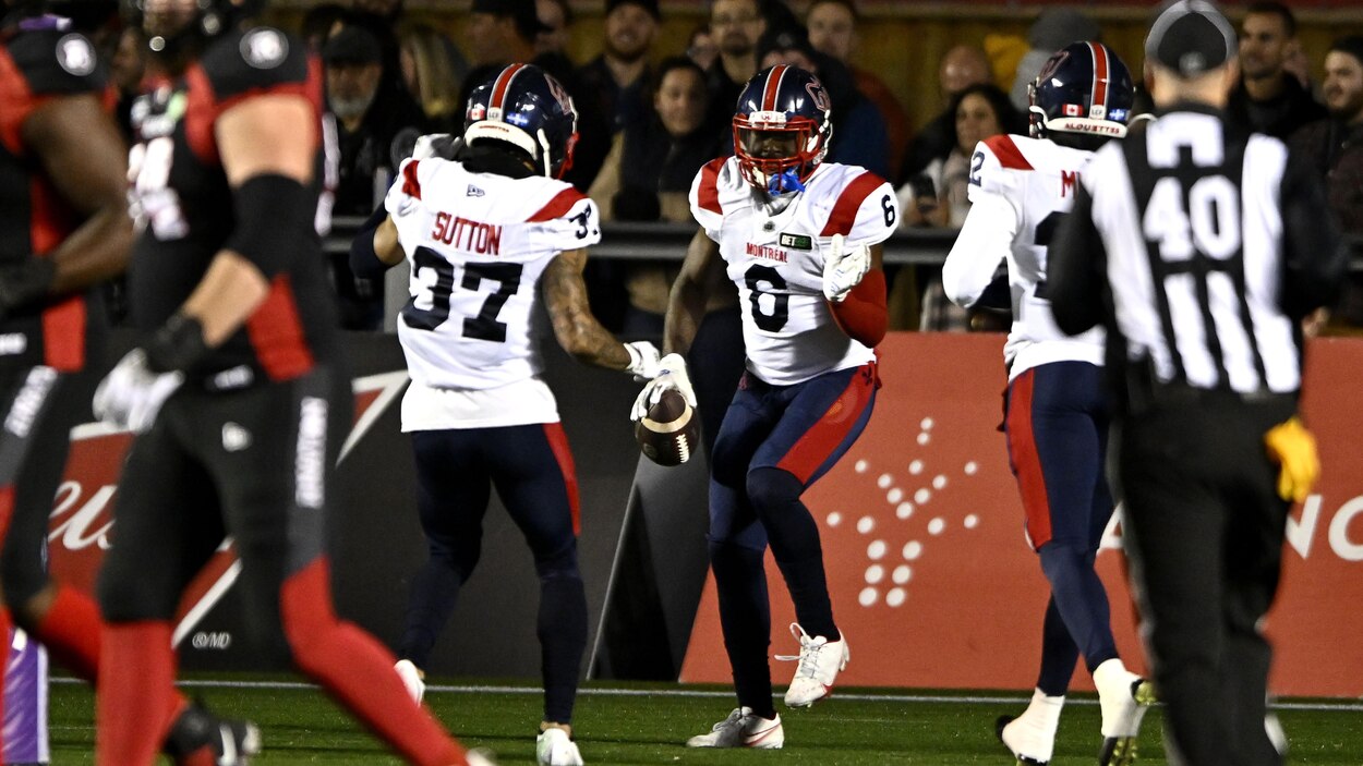 Les Alouettes se qualifient en éliminatoires | Radio-Canada