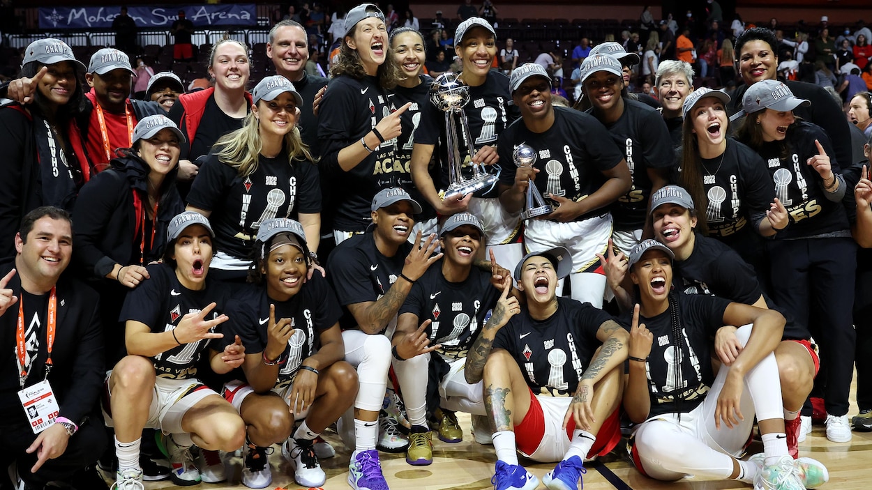Les Aces de Las Vegas championnes de la WNBA | Radio-Canada