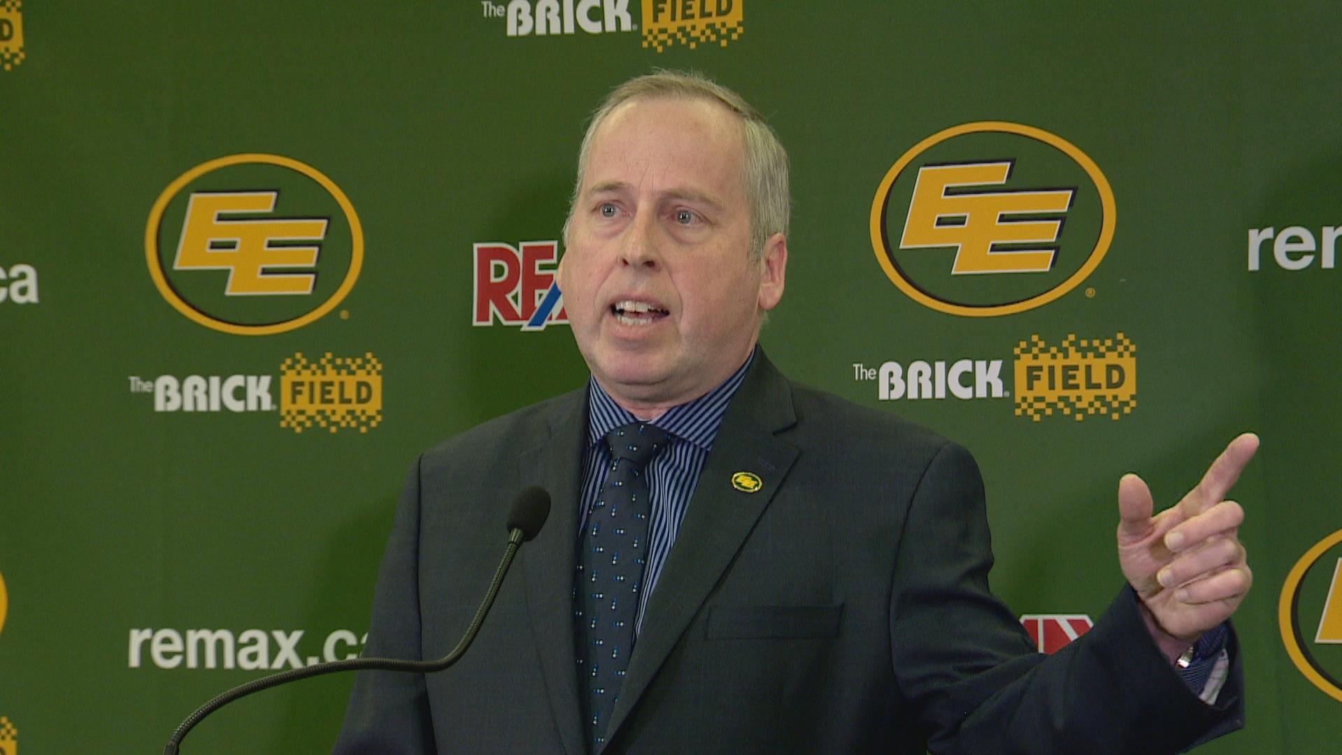 Les Eskimos congédient leur directeur général Ed Hervey | Radio-Canada.ca