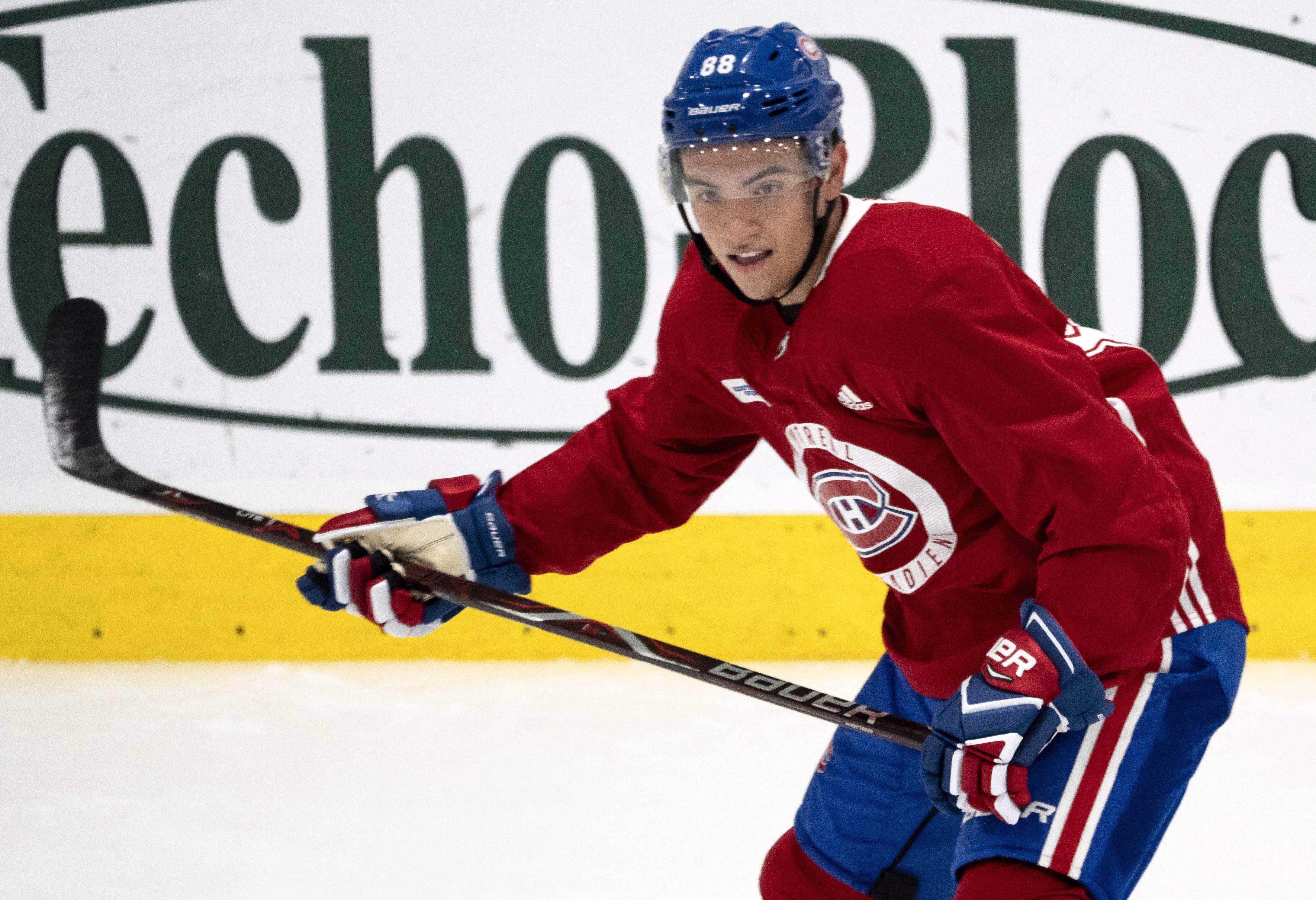 L’étrange premier camp d’entraînement de Nick Suzuki avec le Canadien ...