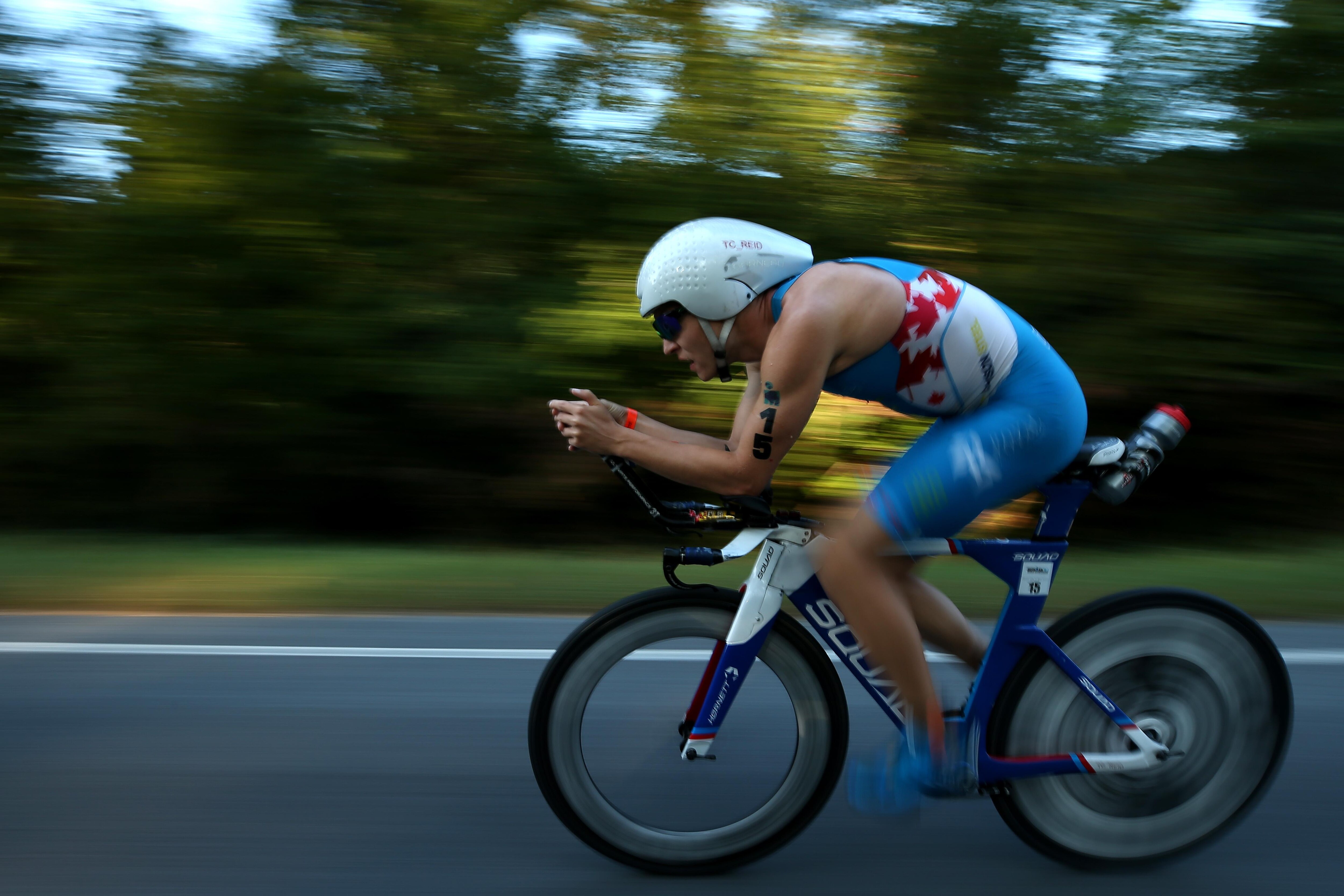 Taylor Reid, triathlète, historien et dyslexique | Radio-Canada.ca