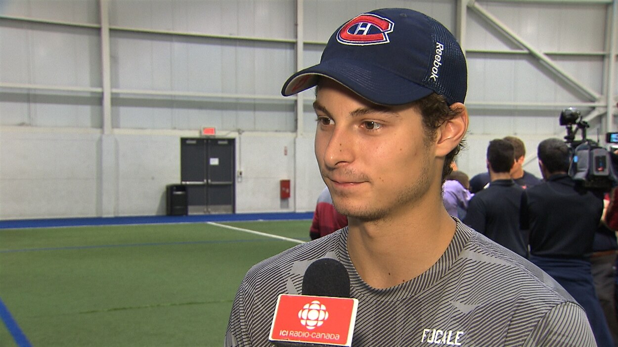 Point de presse Zachary Fucale | Radio-Canada