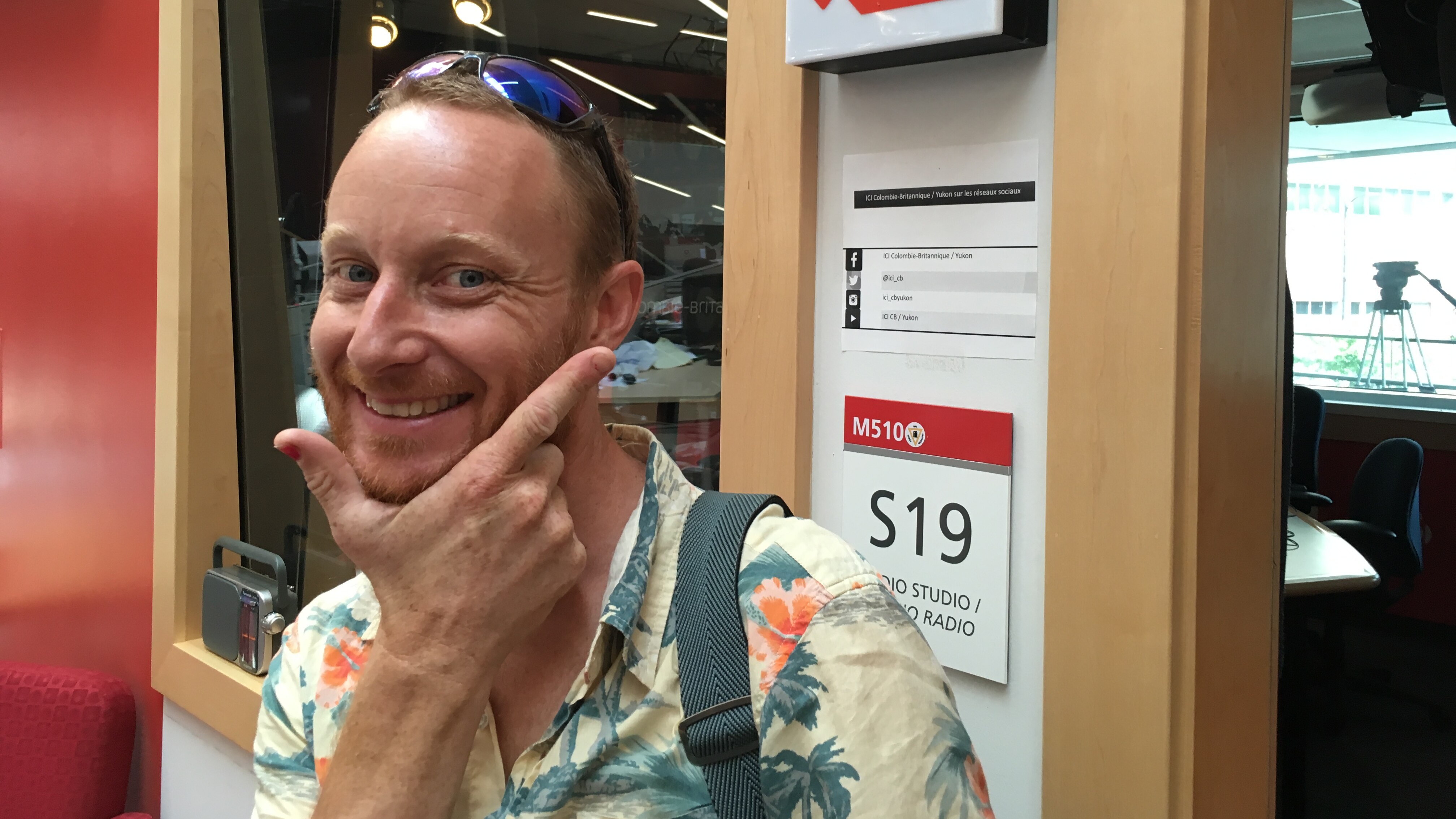 Le musicien Steve Charles, leader de Viper Central, au Mission Folk ...