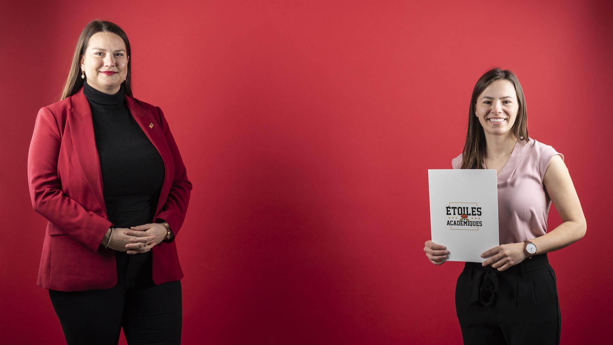 Une mention académique du Rouge et Or pour la Port-Cartoise Catherine ...